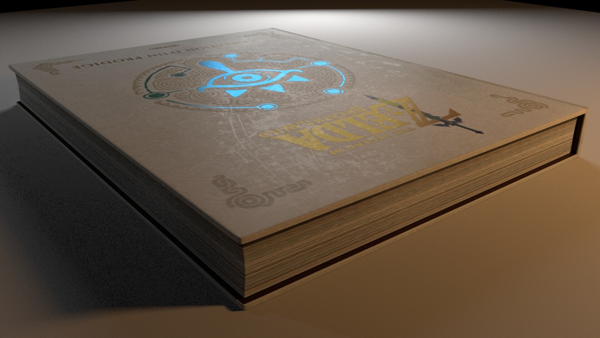 ArtStation - 3D Book Zelda