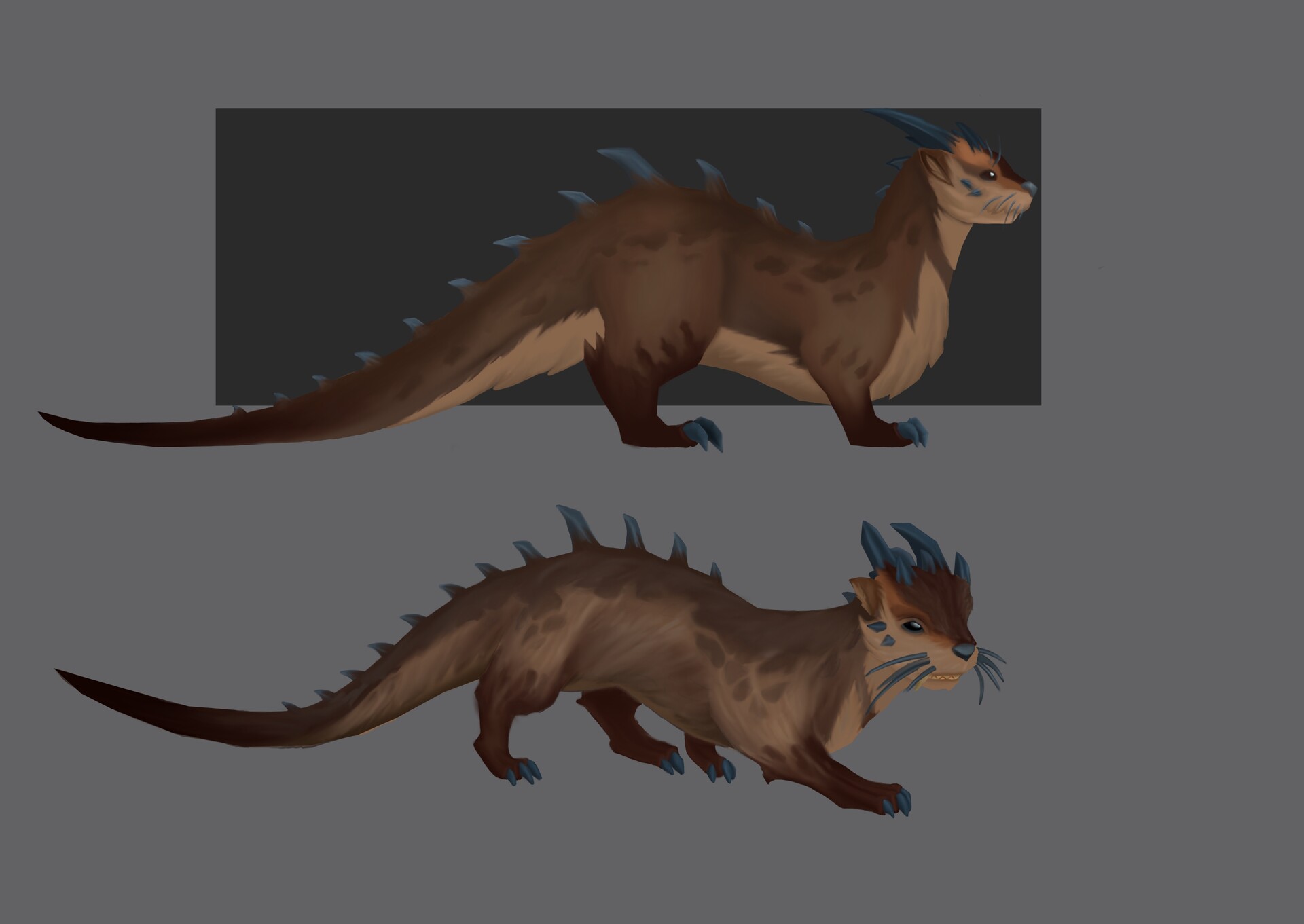 ArtStation - Otter - concept art character