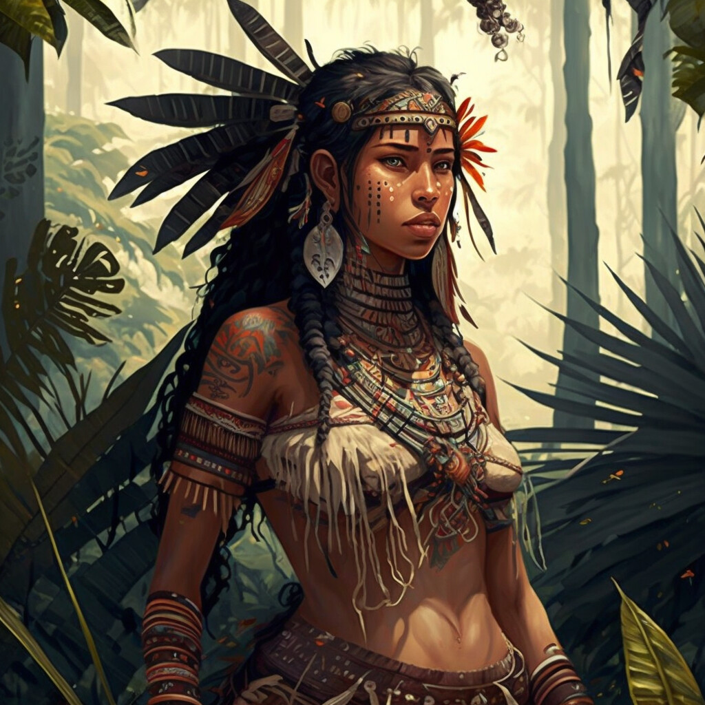 Indigenous Aztec Women