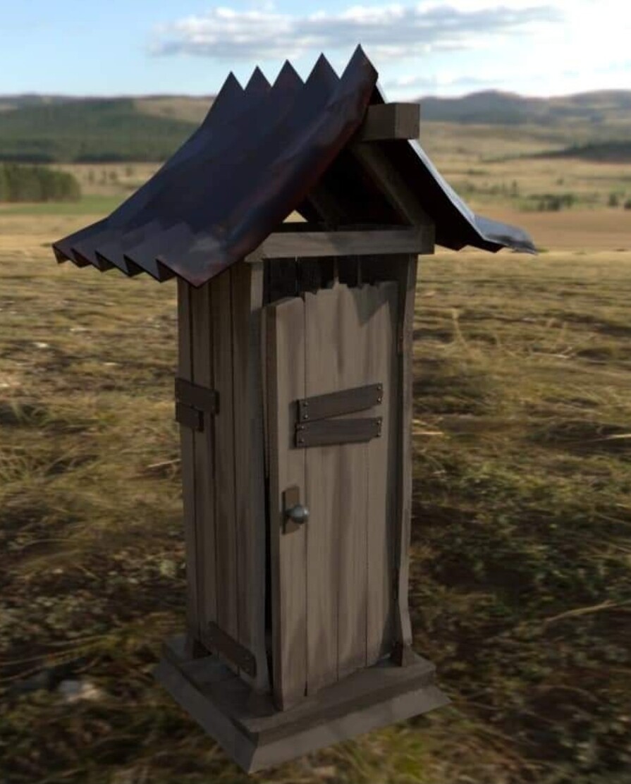 ArtStation - Outhouse