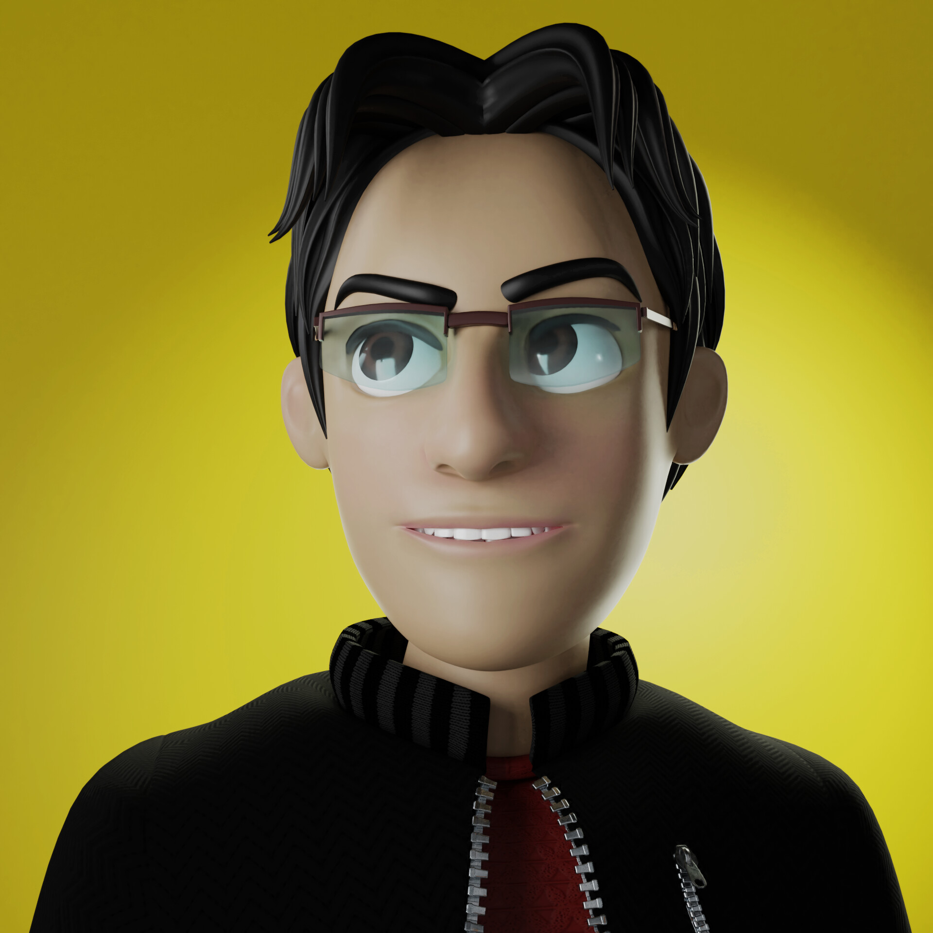 ArtStation - Digital self portrait - expressions