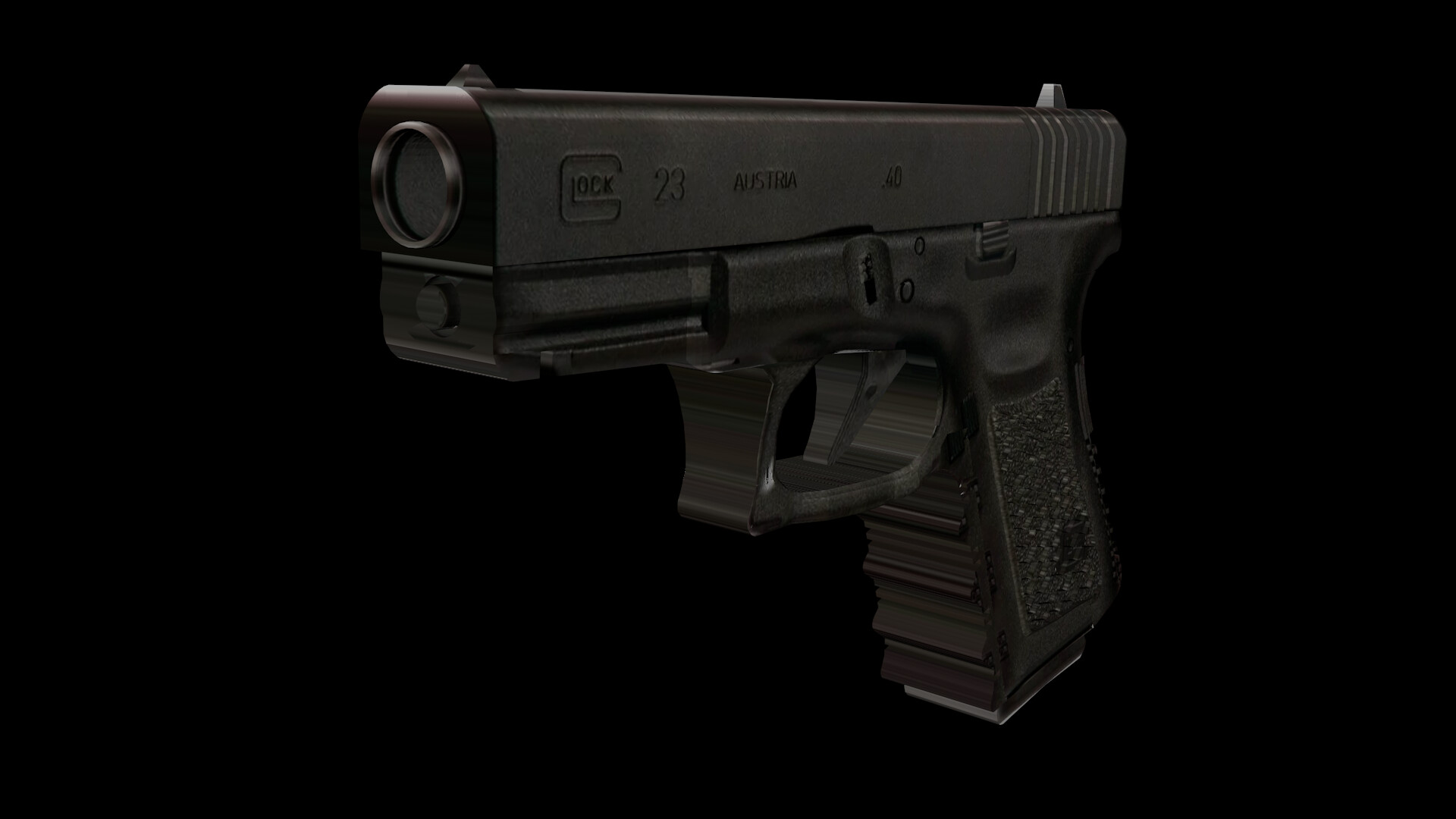 Anubhav Upadhyay - Glock Pistol 3D Model