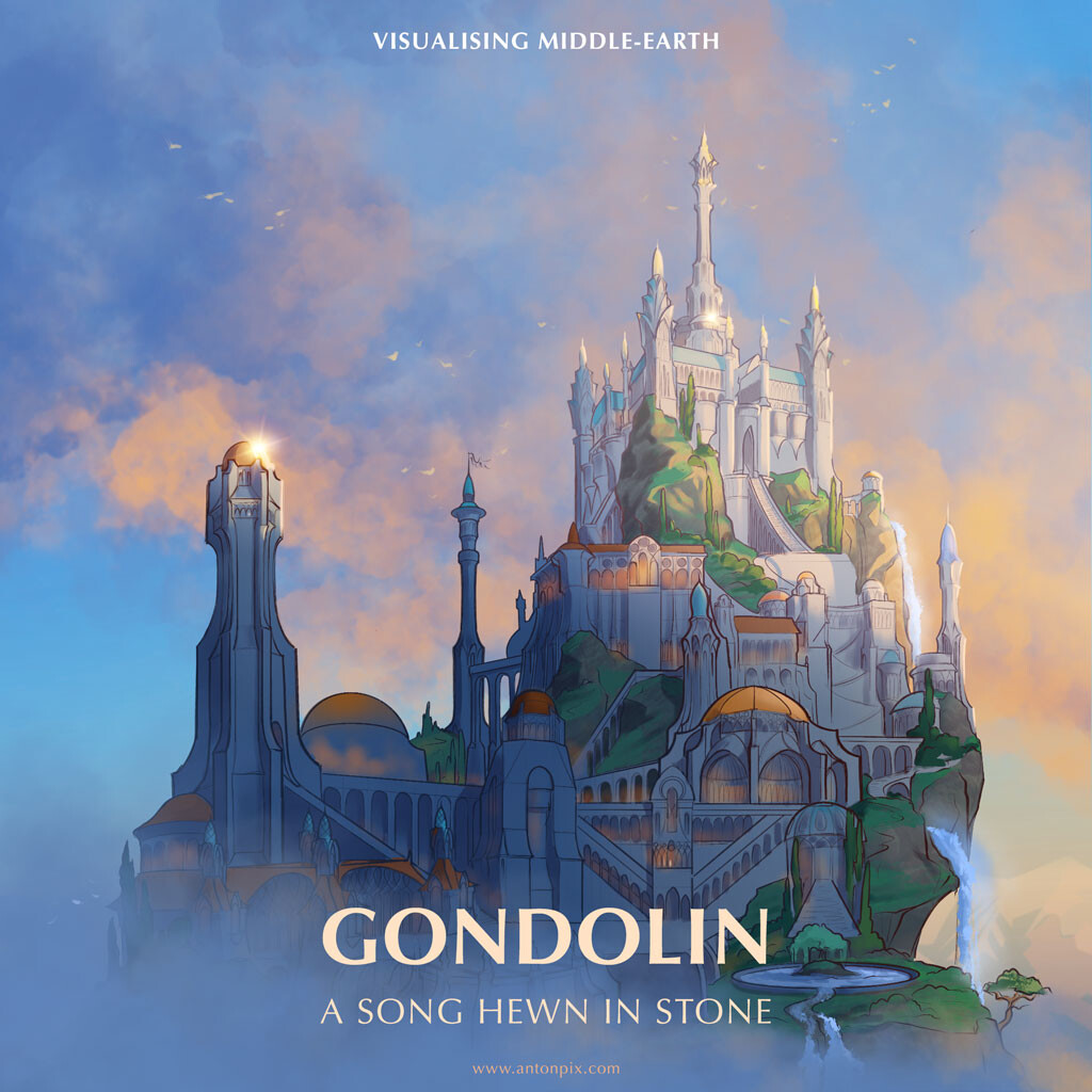 Visualising Middle-Earth: Gondolin by Anton Tokarev — ProUser.Me
