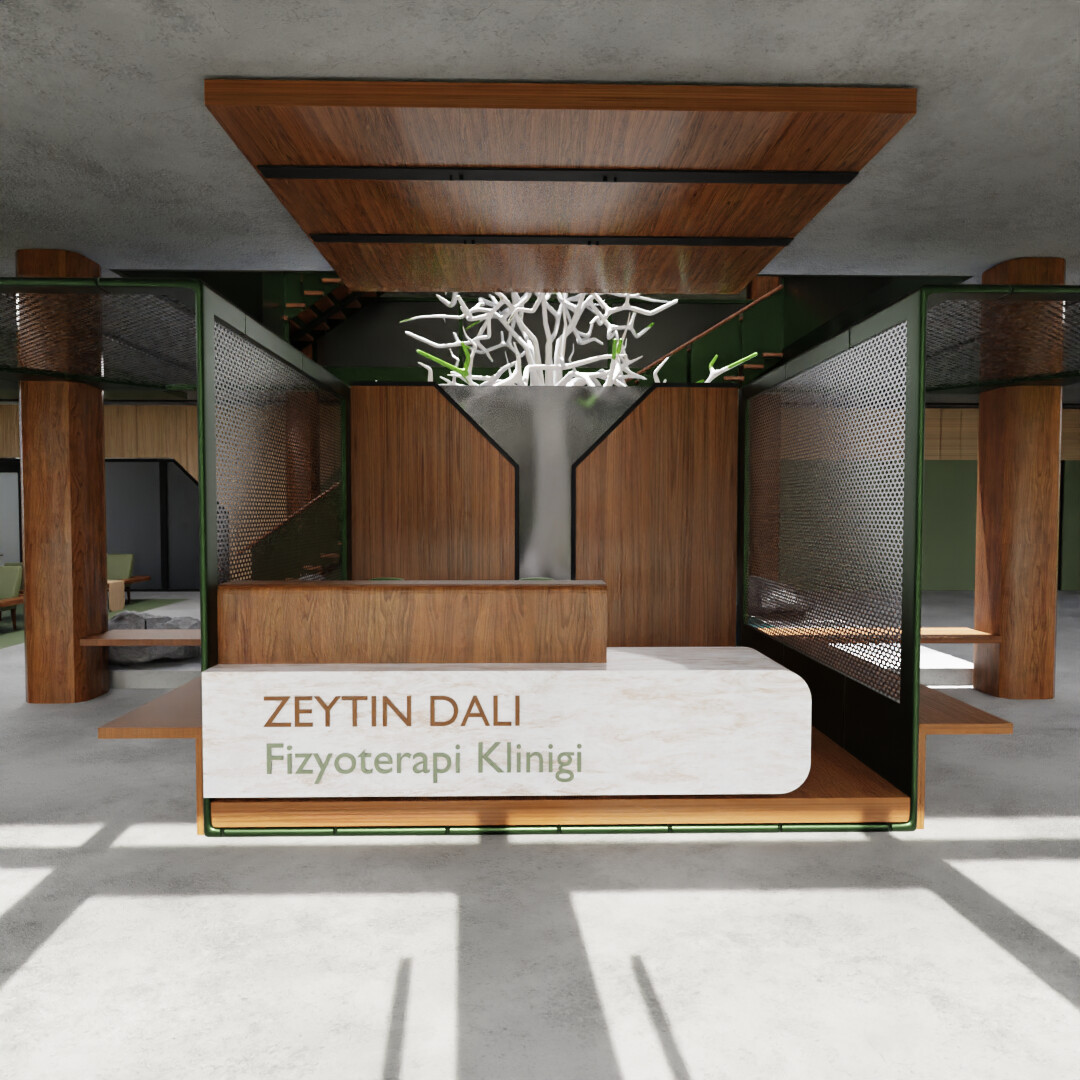 ArtStation - HEALTCARE CENTER INTERIOR DESIGN - PHYSIOTHERAPY CLINIC
