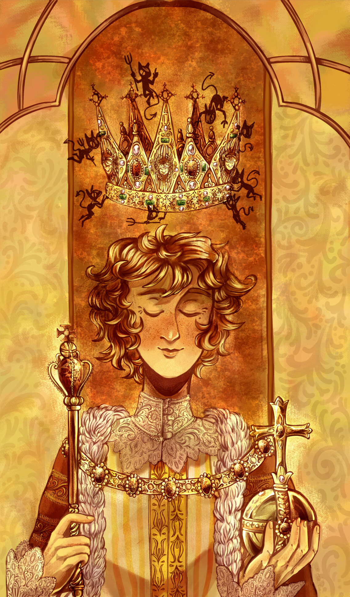 ArtStation - the beginnings of evil king