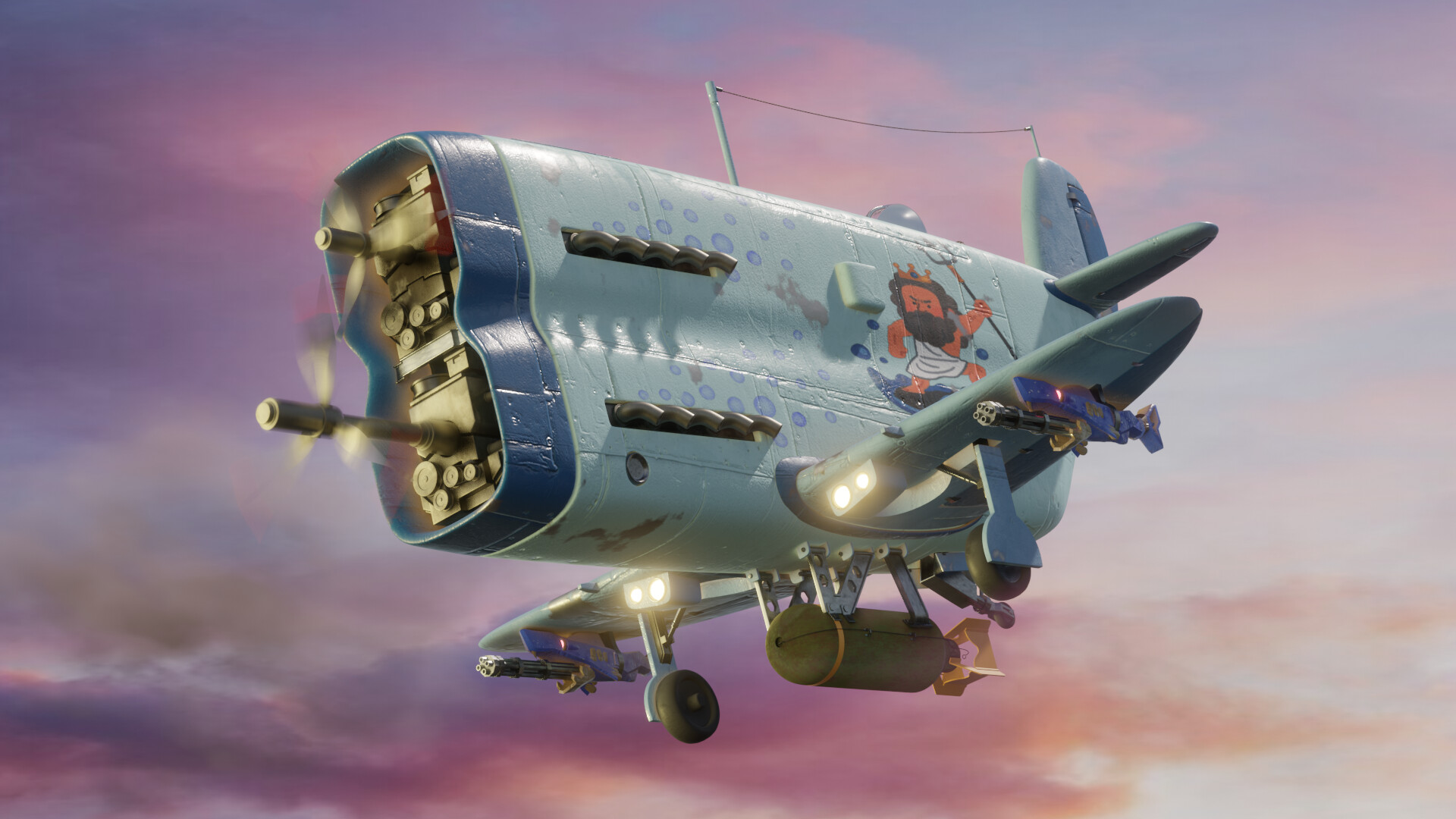 ArtStation - Biplane