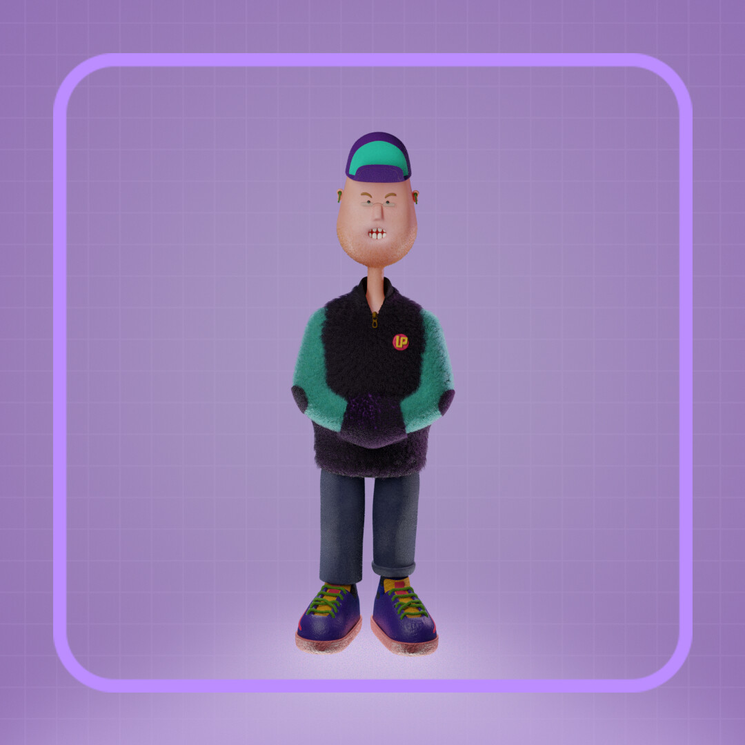 ArtStation - Casual dude look