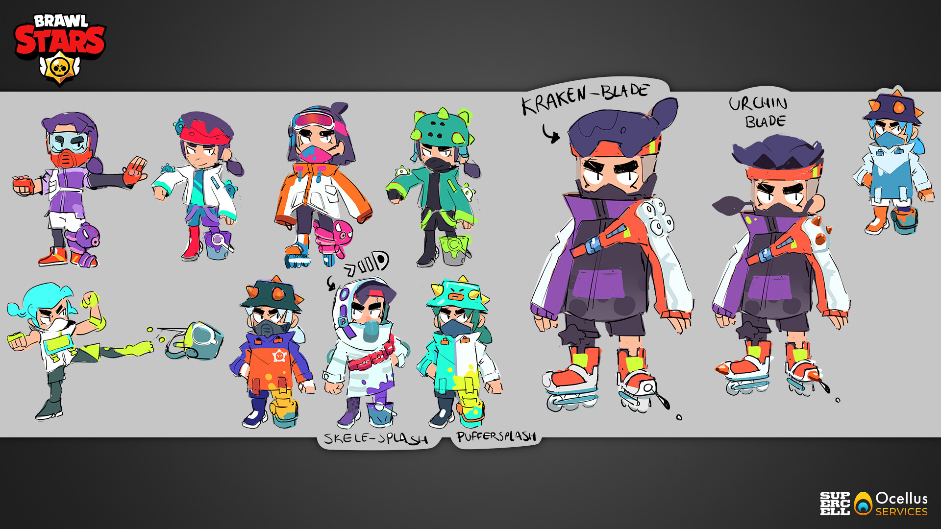 Ocellus - SERVICES - Brawl Stars - Deep Sea Brawl