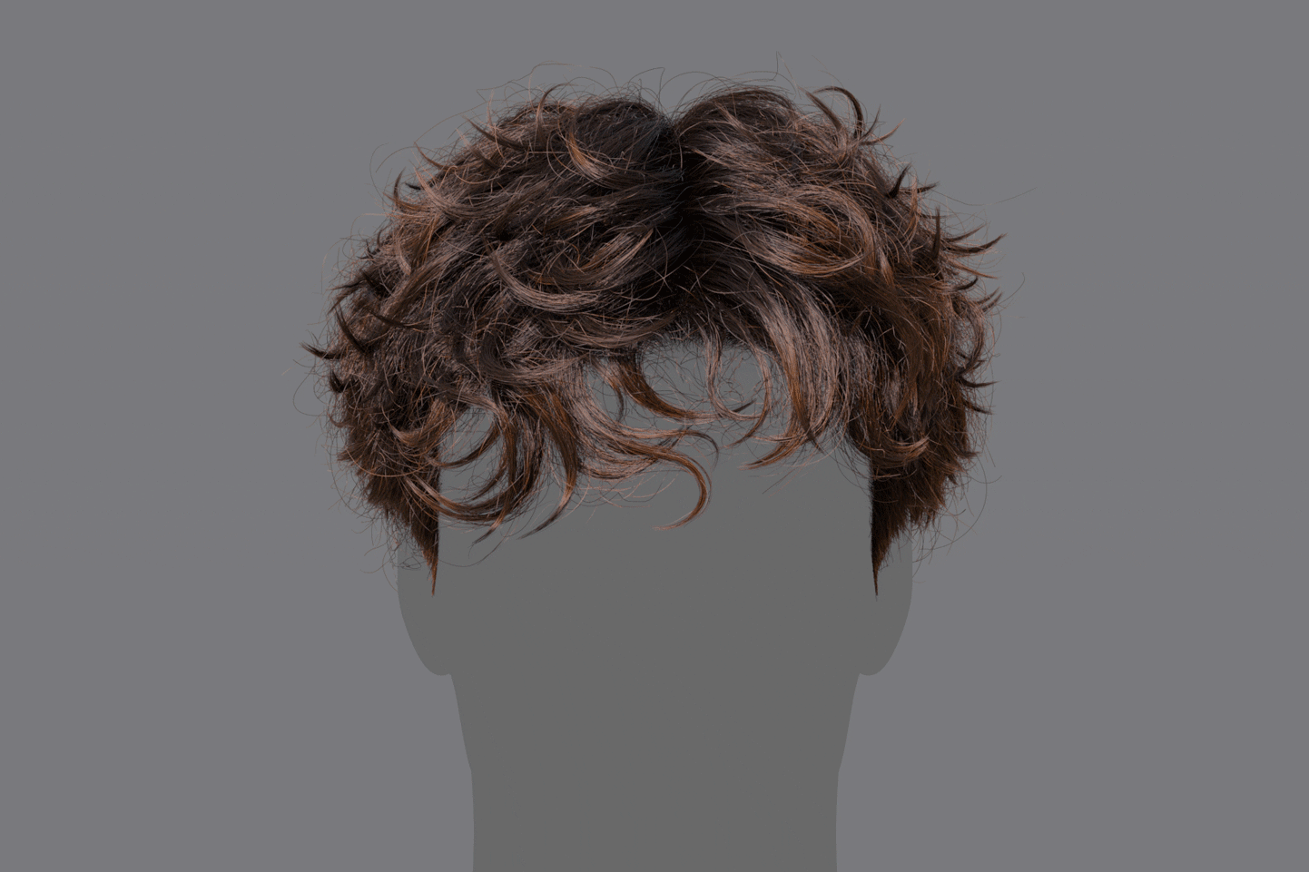 how to draw curly hair realistic male
