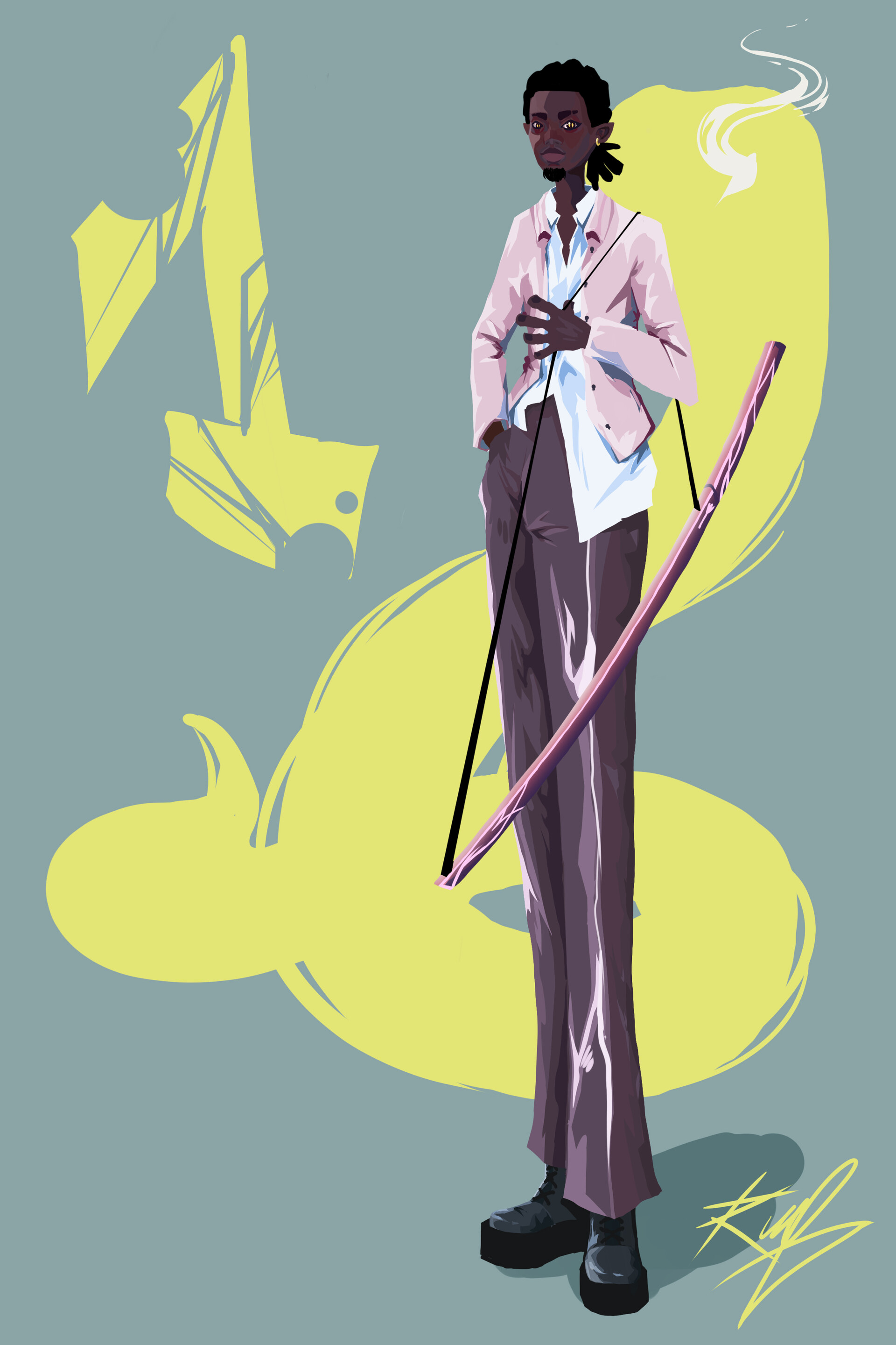 ArtStation - №1 Street vagabond-robber