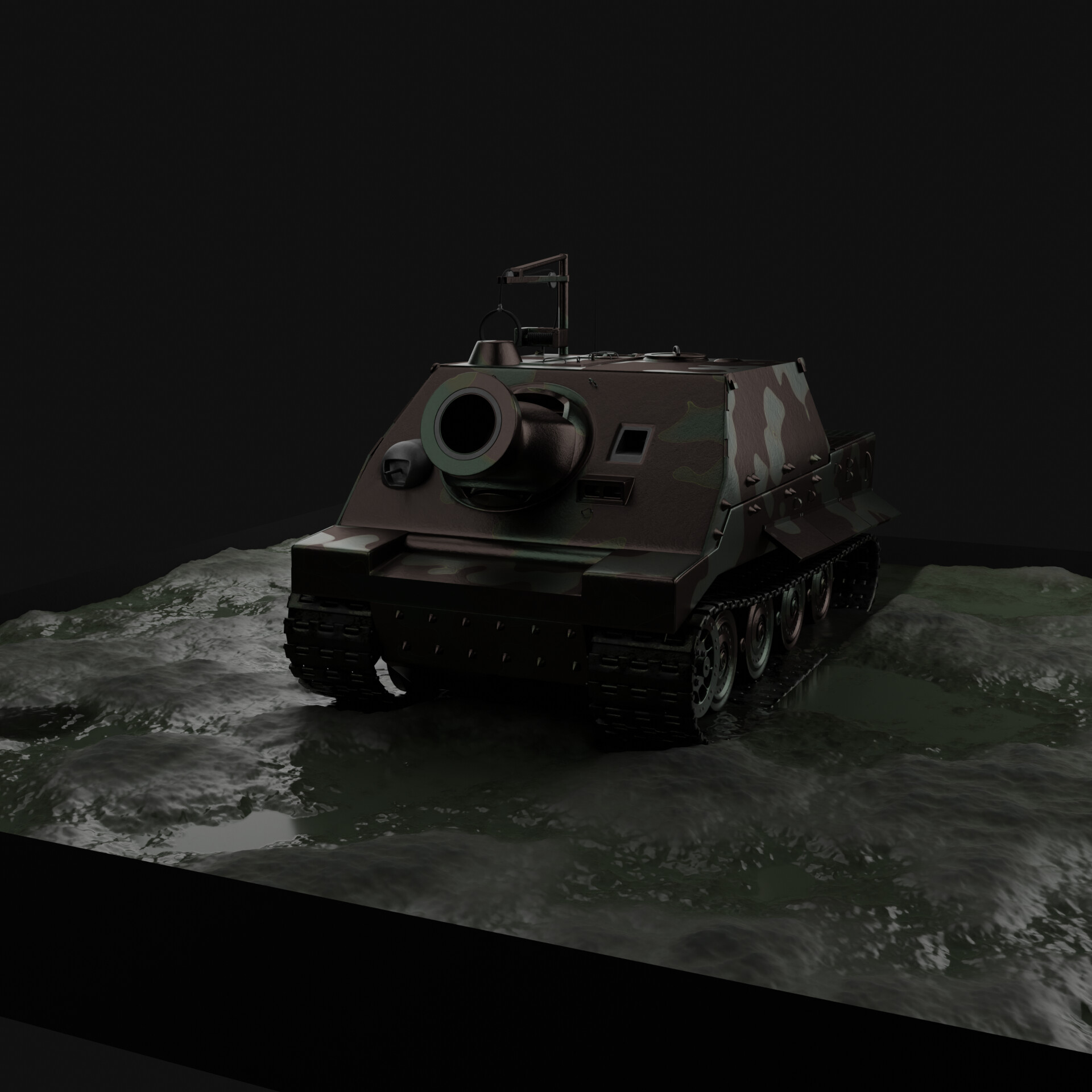 ArtStation - Tank - Sturmtiger