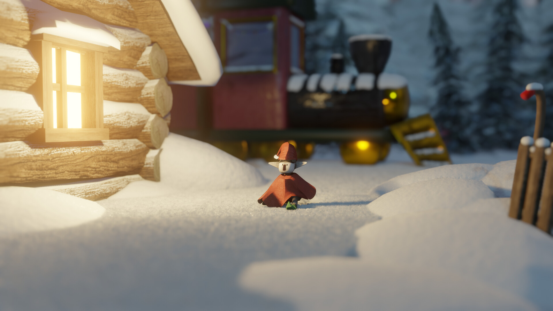 ArtStation - Au Revoir Noël - Game Assets