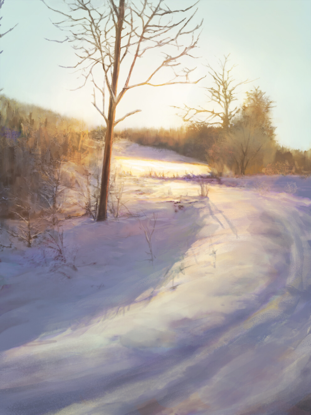 ArtStation - snowfield