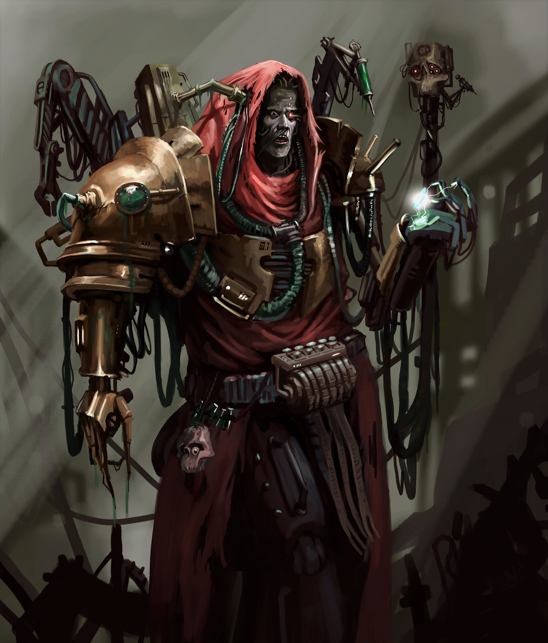 ArtStation - Mechanicum character fan art
