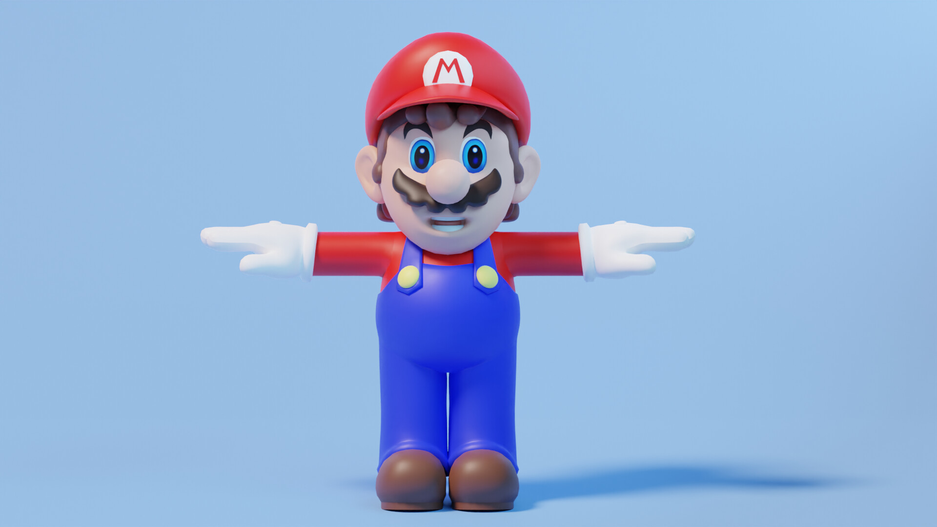 ArtStation - mario in 3d