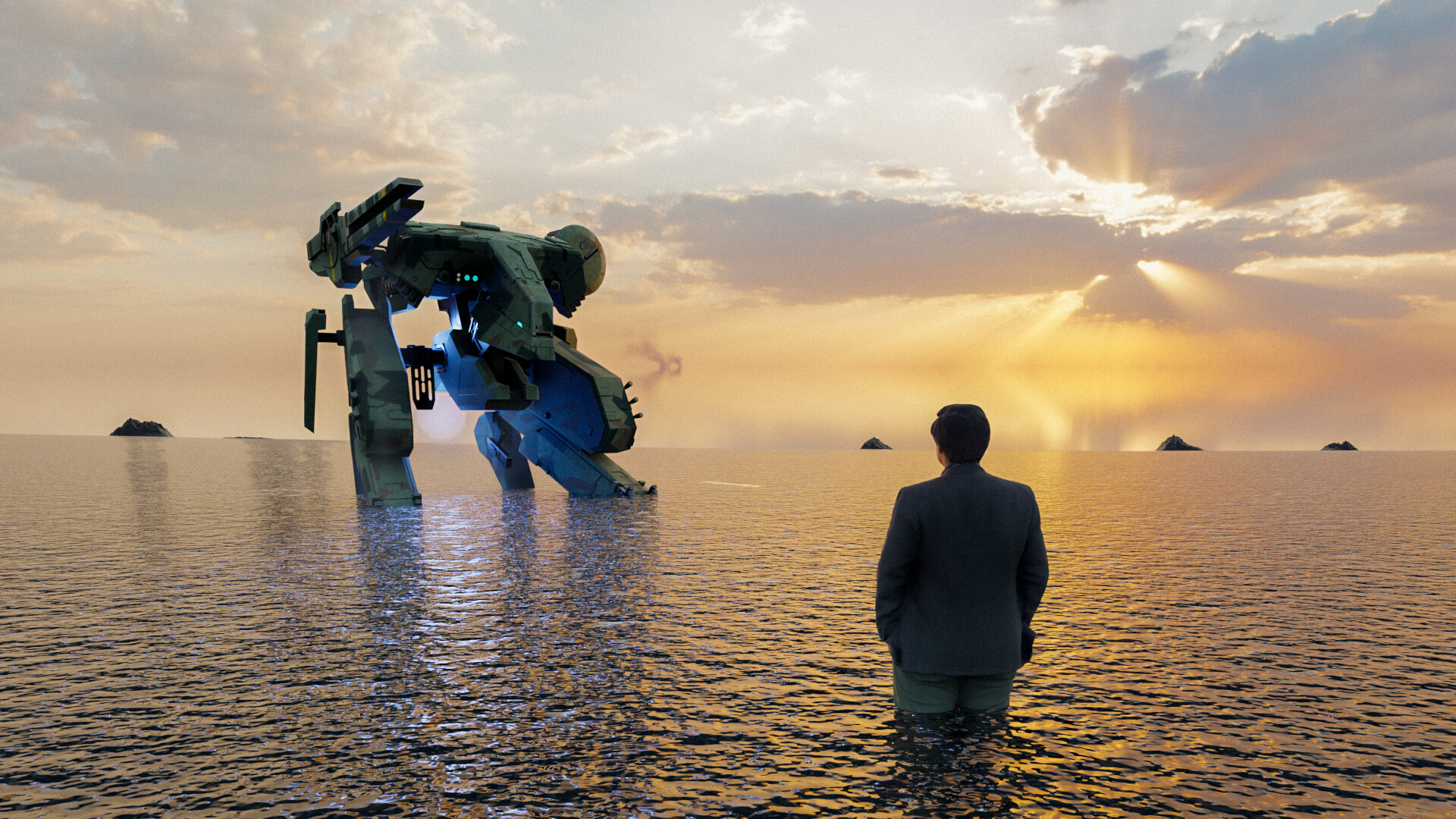 ArtStation - Robot water