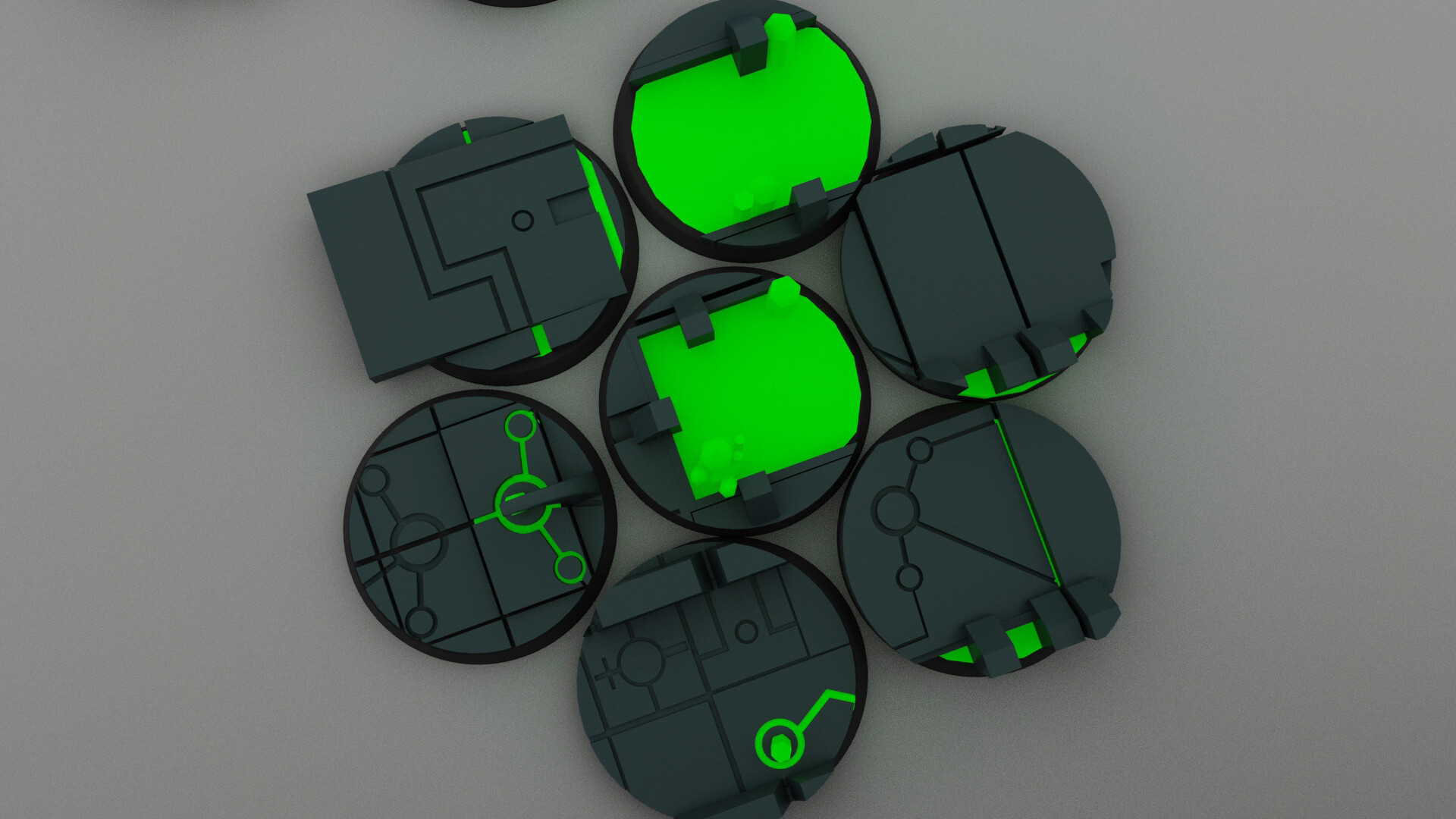 Peter Minneci - Warhammer 40K Necron Bases STL