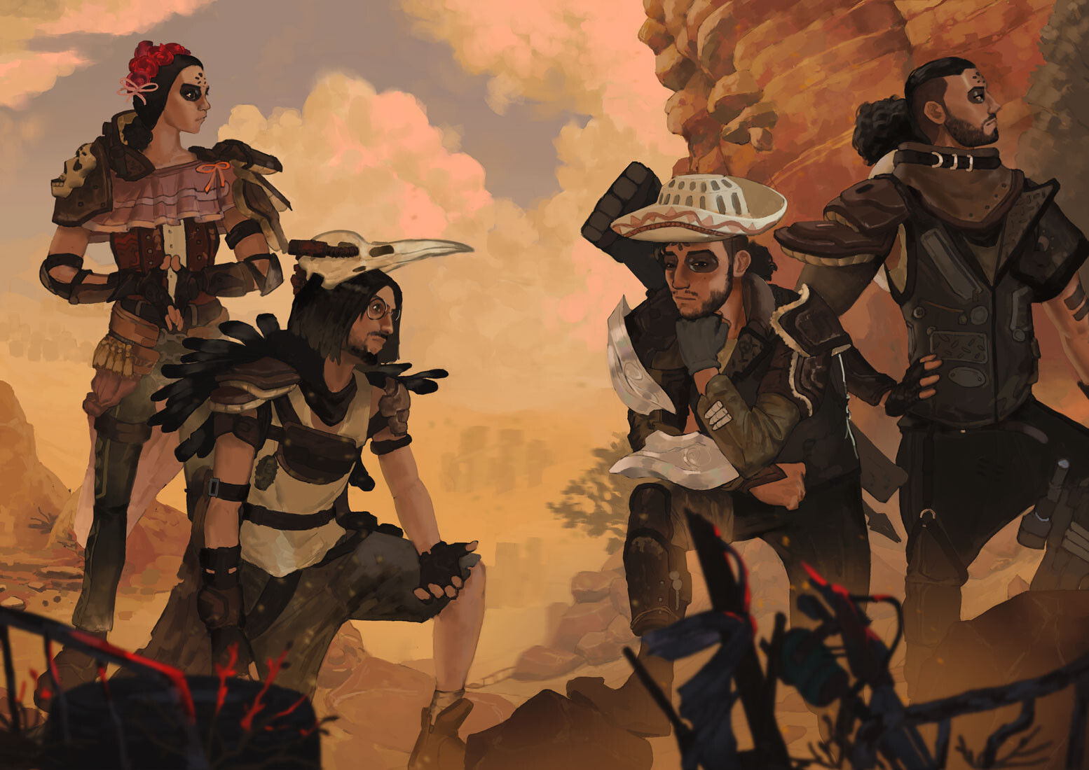 ArtStation - Worldbuilding - Book Illustration