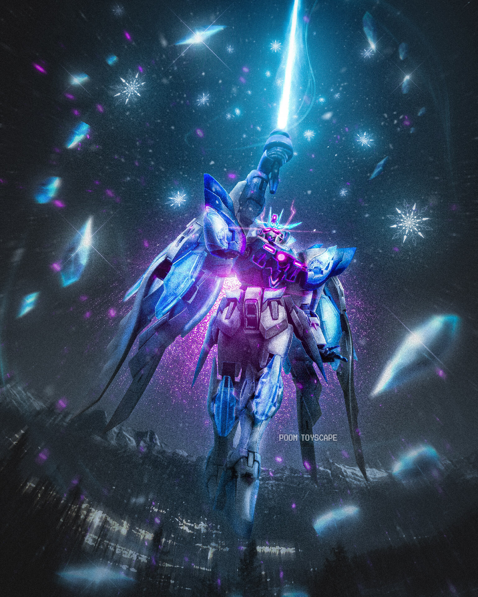 Gundam Wing Proto Zero Wallpaper