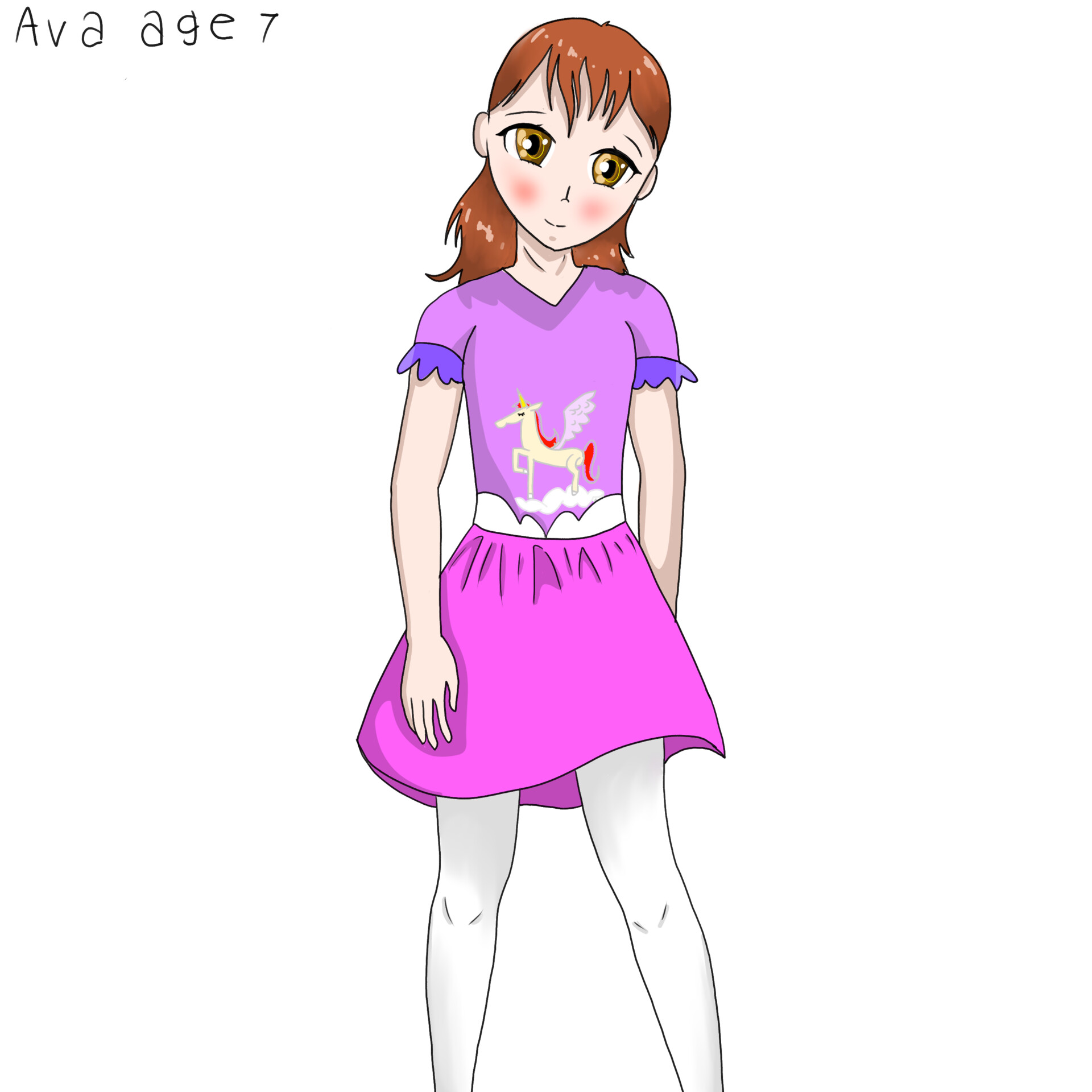 ArtStation - The life of Ava: from 7 to 25