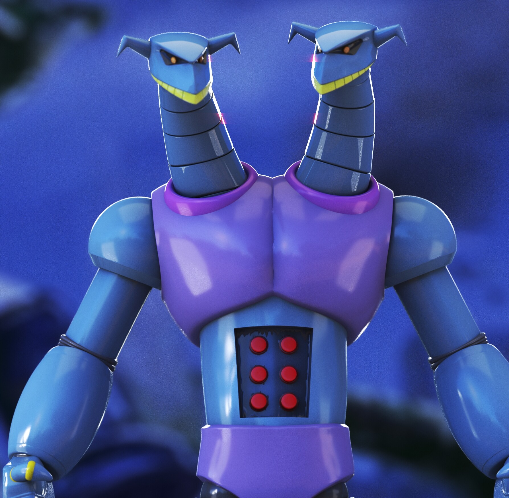 ArtStation - DOUBLAS M2 fanart by serie 80´s MAZINGER Z