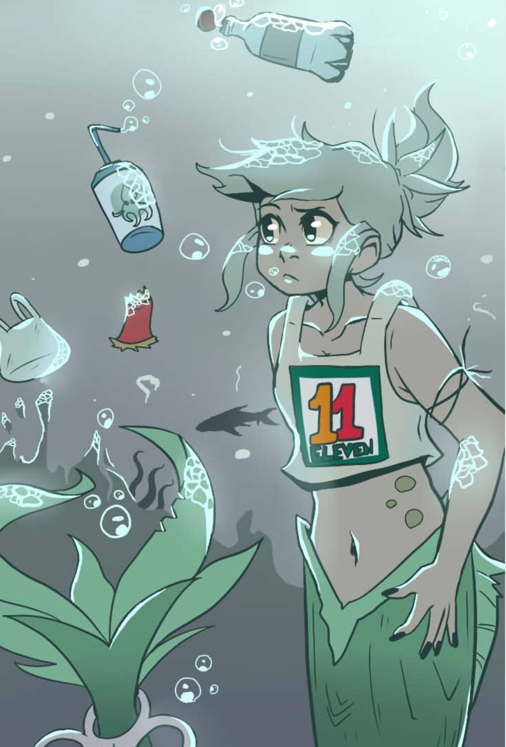 ArtStation - Trash Maid fanart!