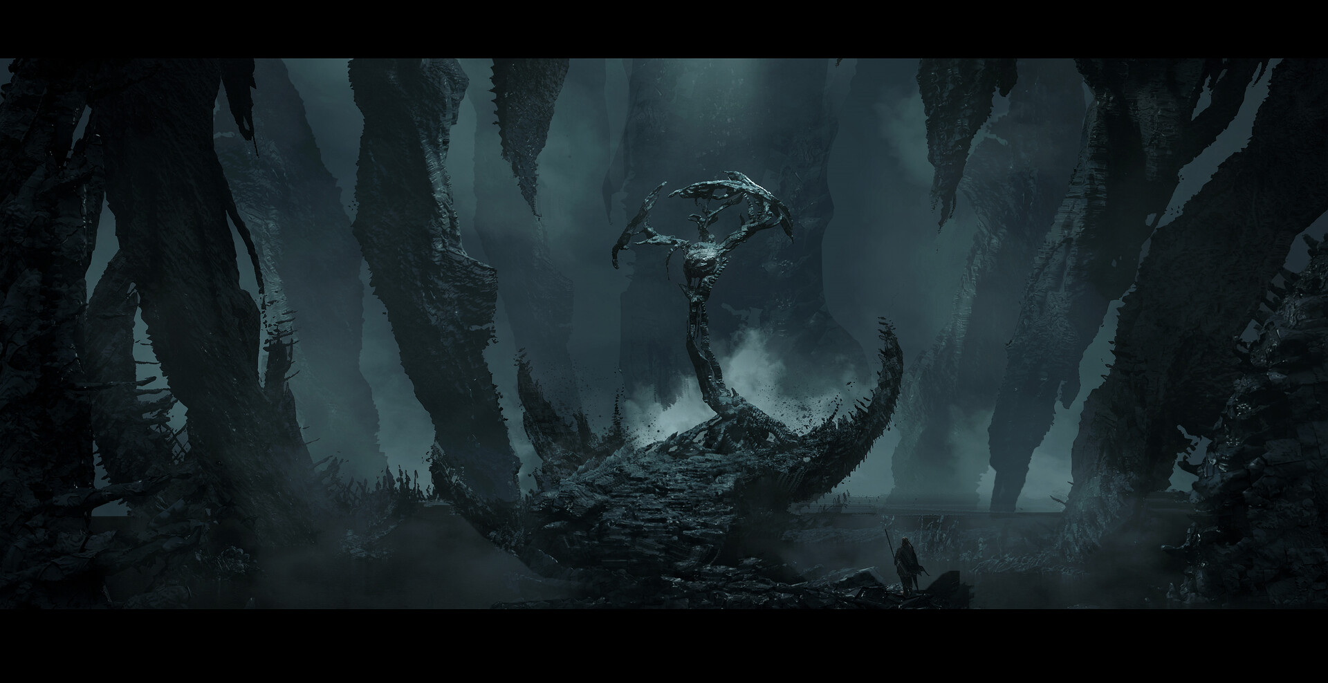 ArtStation - Alien cave