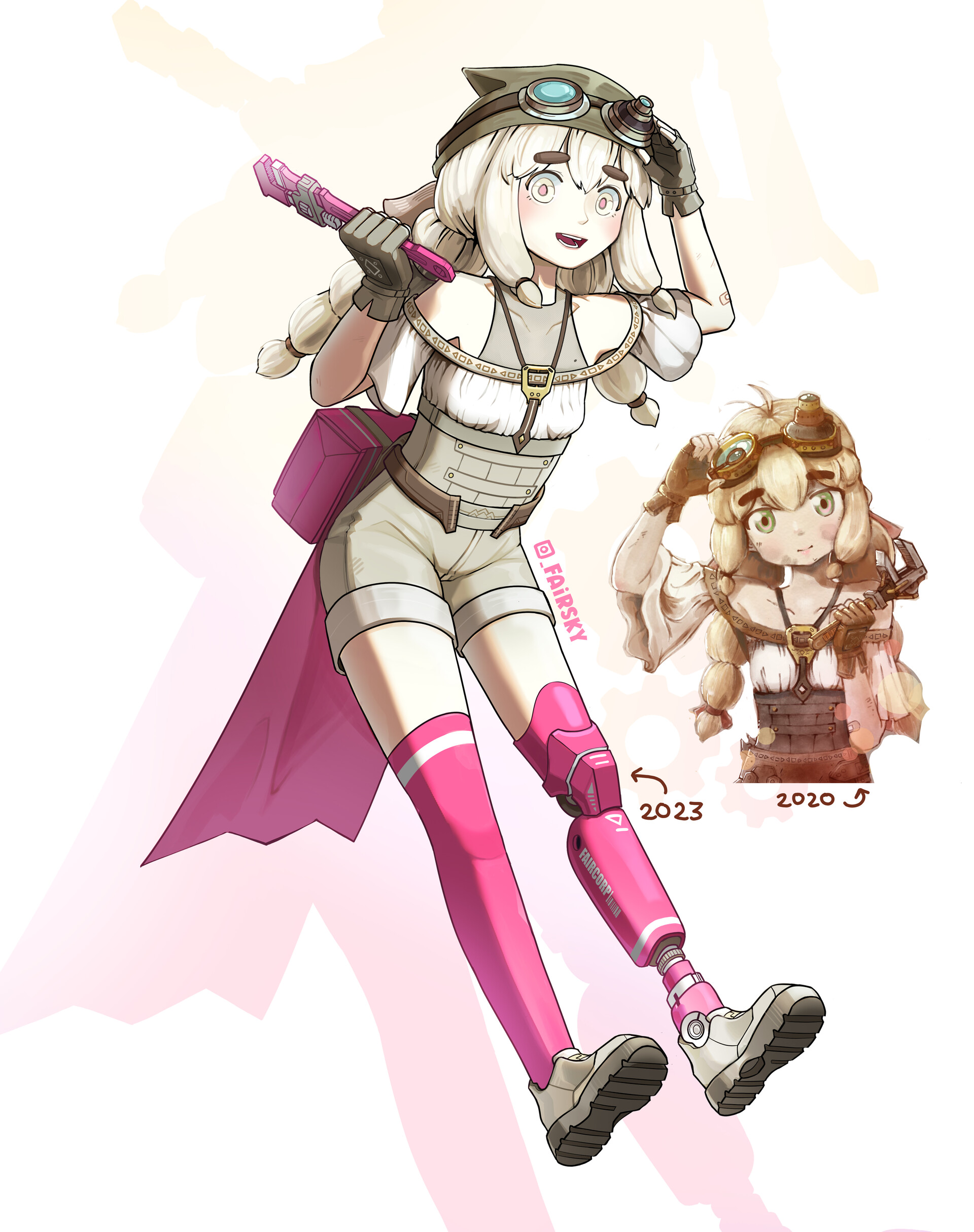 ArtStation - Micah, the Artificer (Character Creation Team)