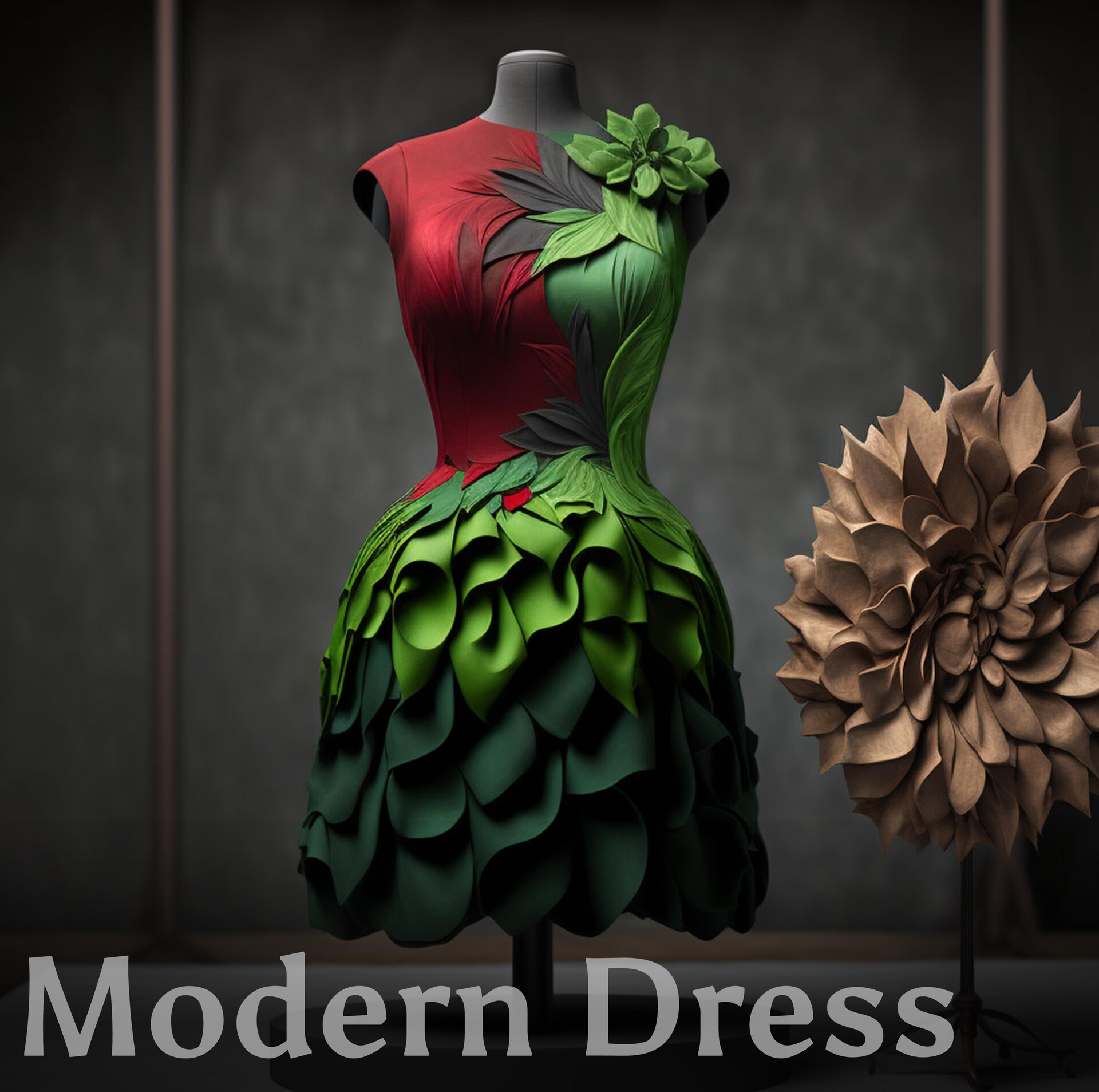 ArtStation - 223 Modern Dress Reference modeling /Designing Vol 02