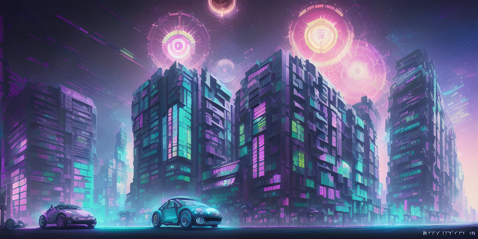 ArtStation - Neon people