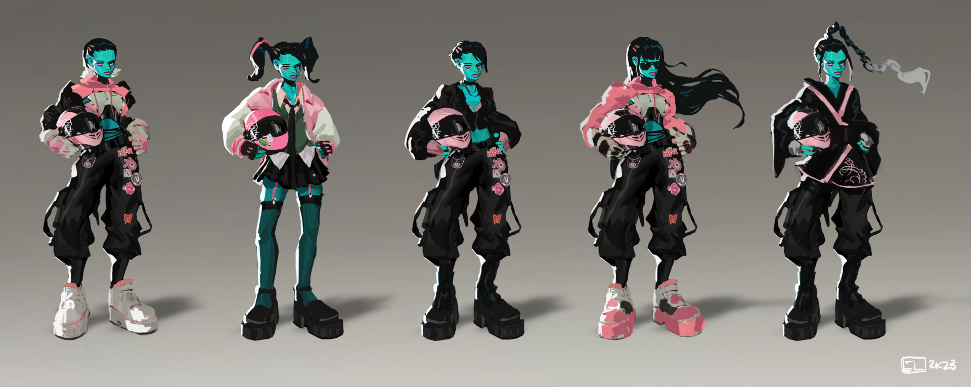 ArtStation - Space Girlie Concepts