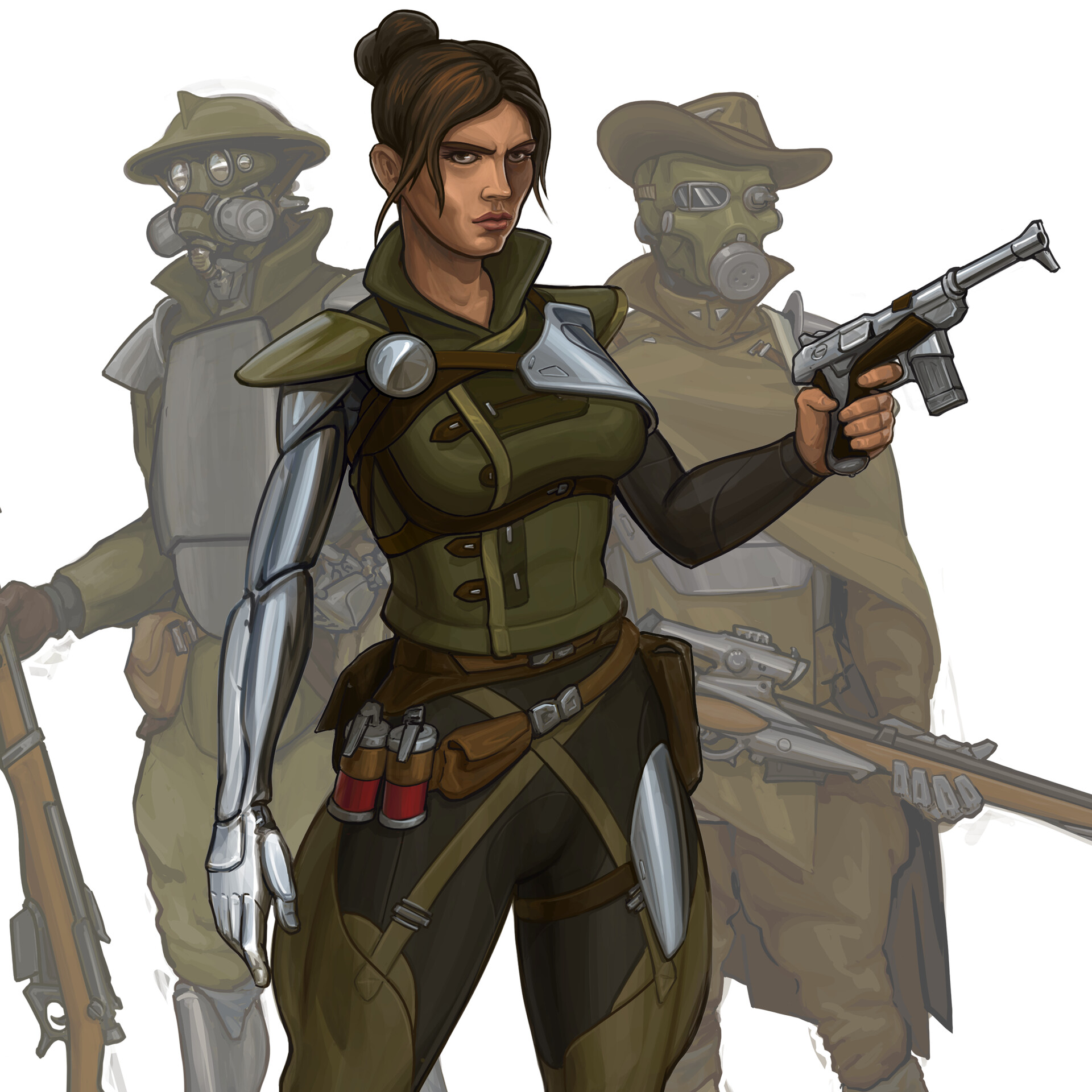 ArtStation - Dieselpunk Characters