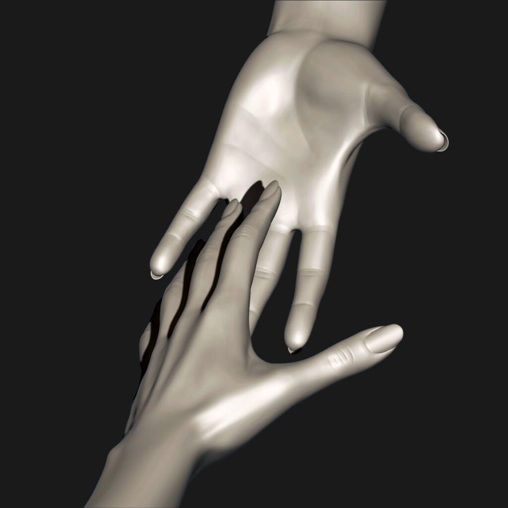 ArtStation - hands practice works