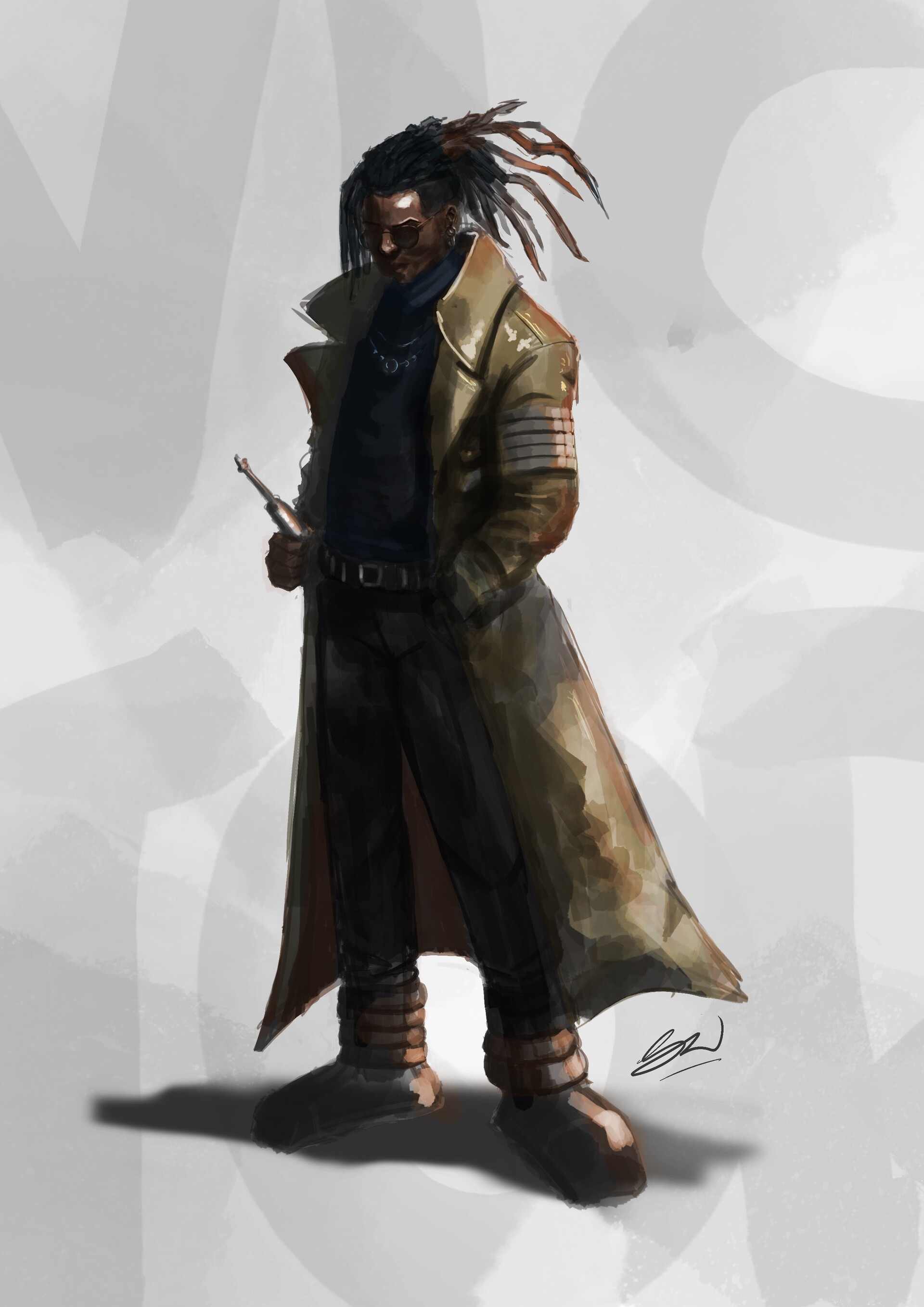 ArtStation - "Victor" Full Body Character Concept