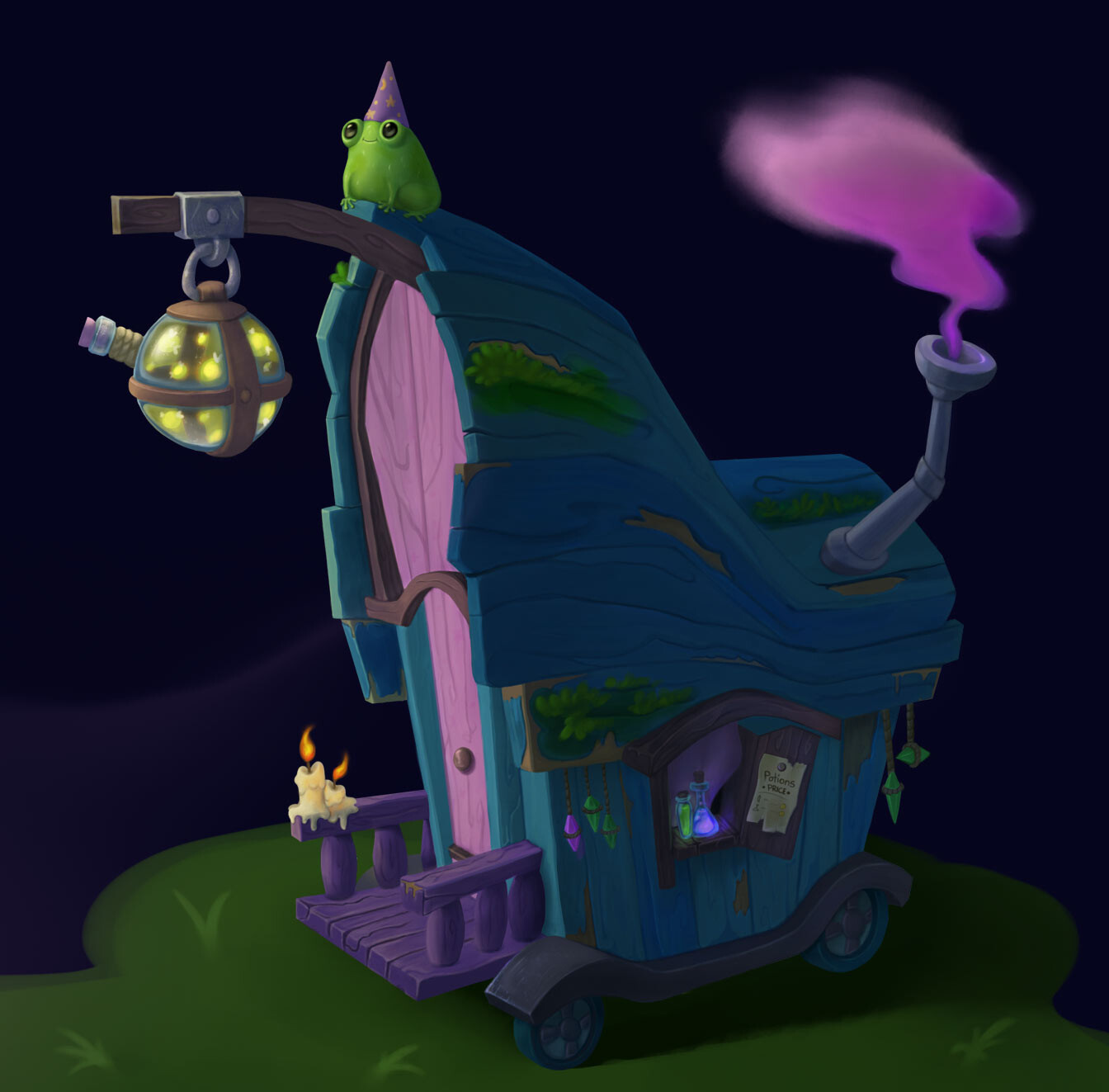 ArtStation - Potions Shop