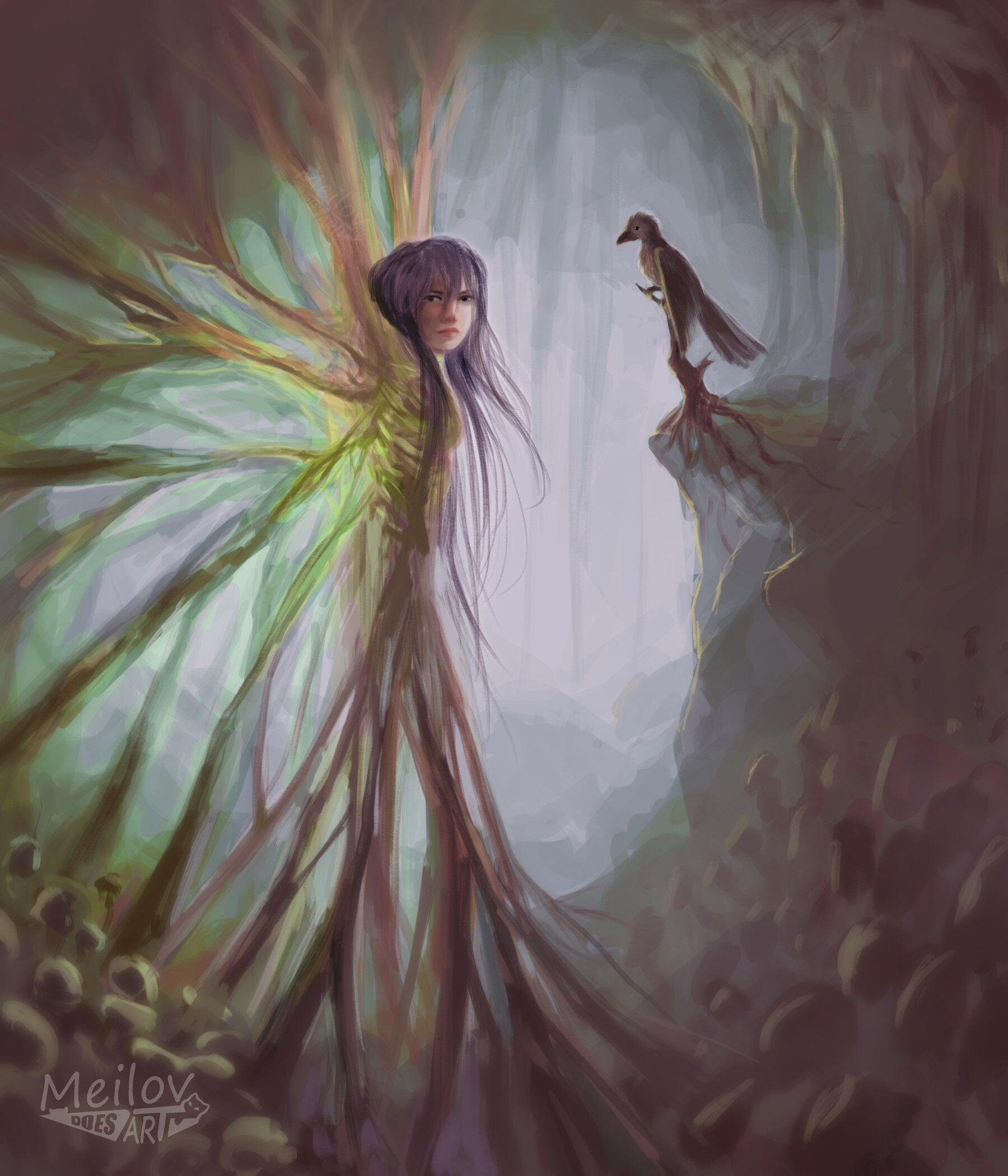 ArtStation - Trapped In Nature