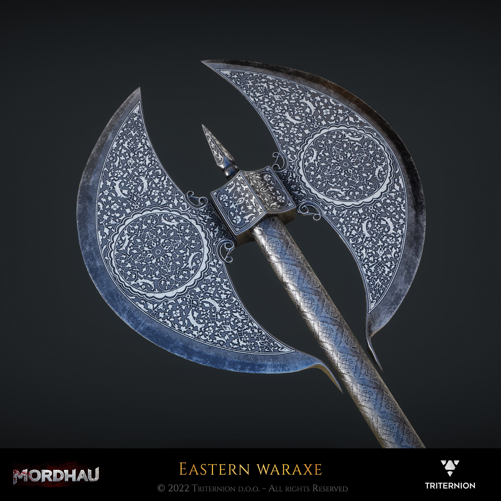 Uroš Babič - Mordhau - Eastern waraxe set