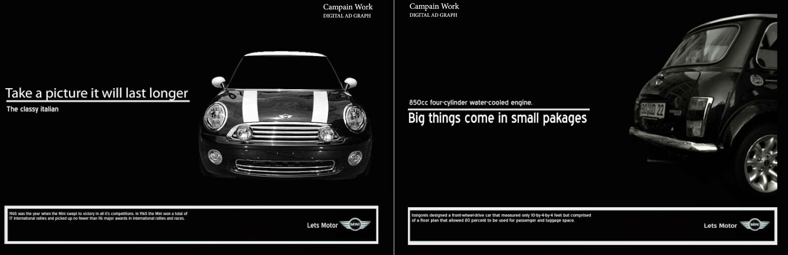 ArtStation - Mini Cooper Campaign part1