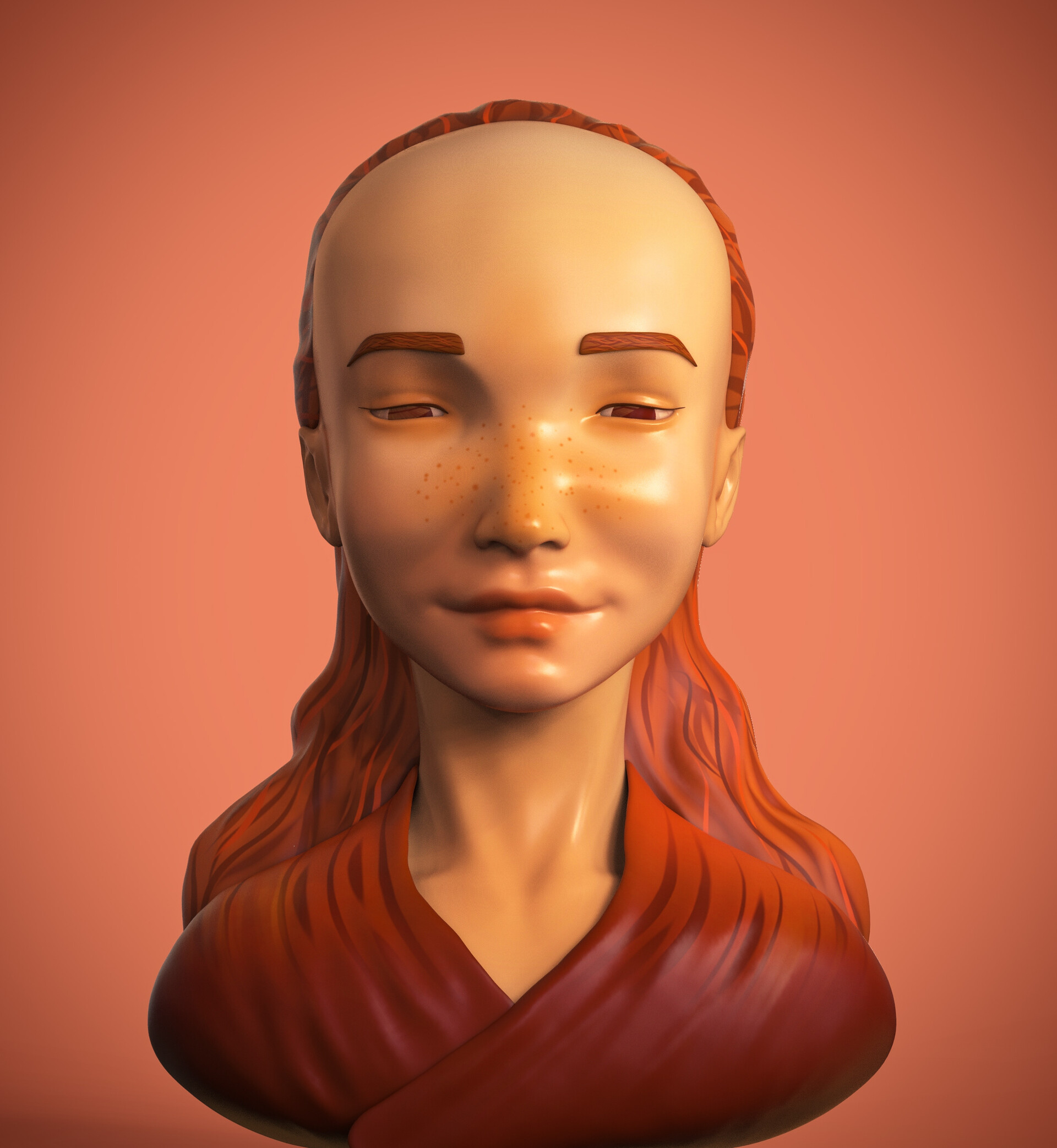 ArtStation - spring girl