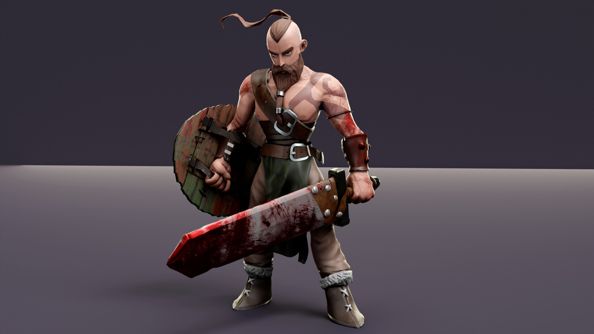 Joel Coxca - Viking Game Ready Project (Original Art by Aleksandr Pushai)