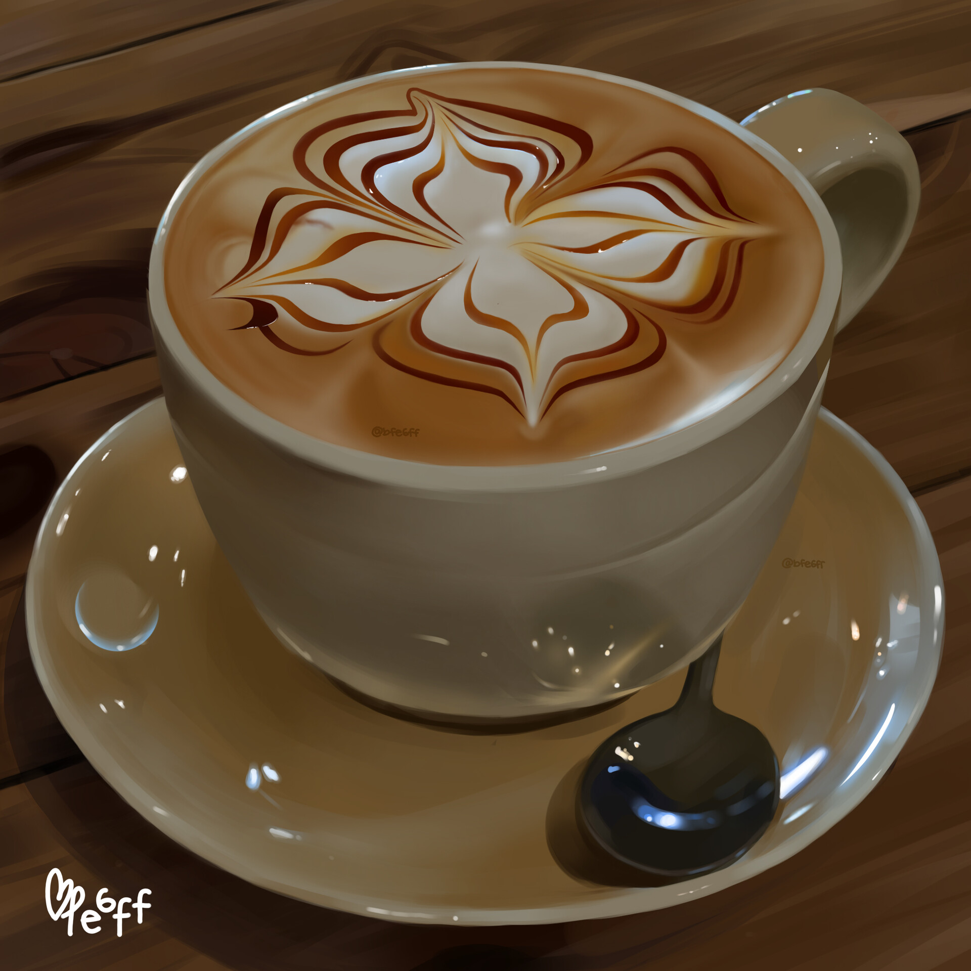 ArtStation - caramel machiato