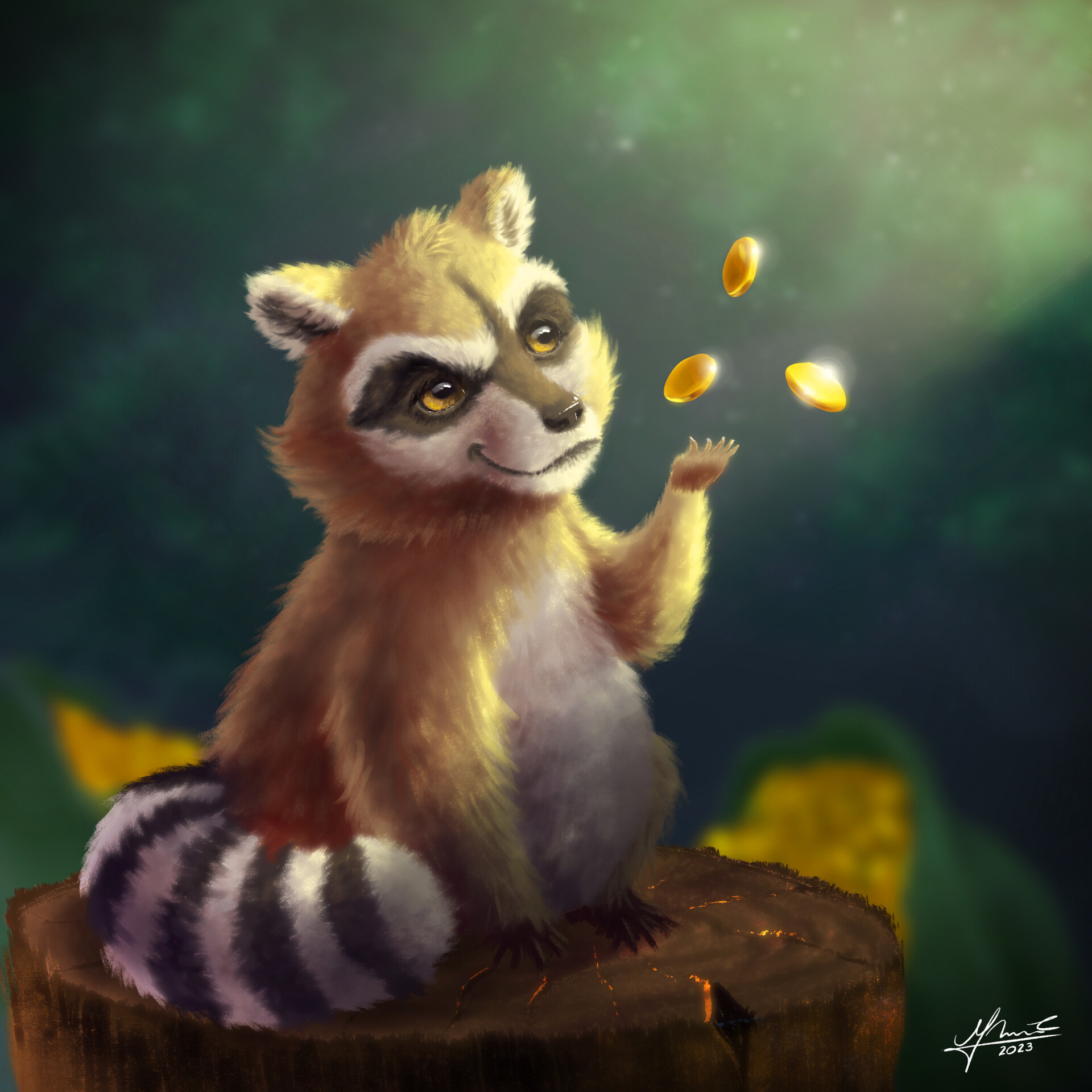 Art of Manuel J. Noreña C. - Azeban the trickster