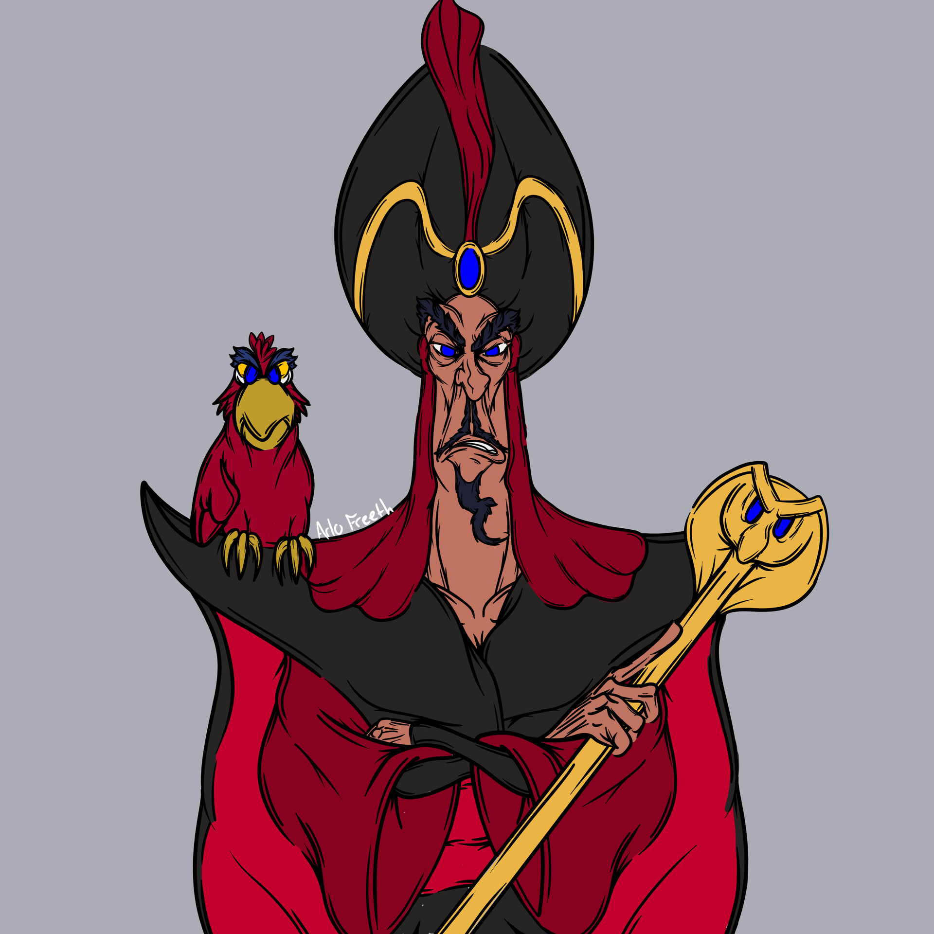 Arlo Freeth - Jafaar - Commission Piece