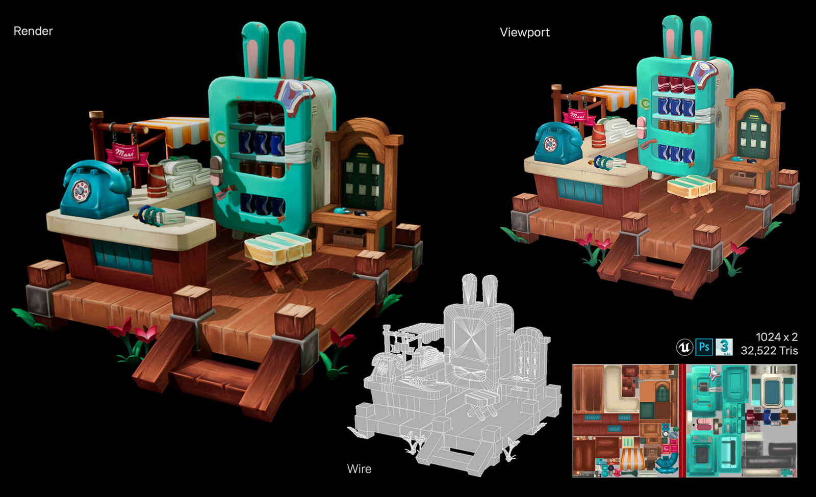 Solmi Mun - Bunny Fridge Set