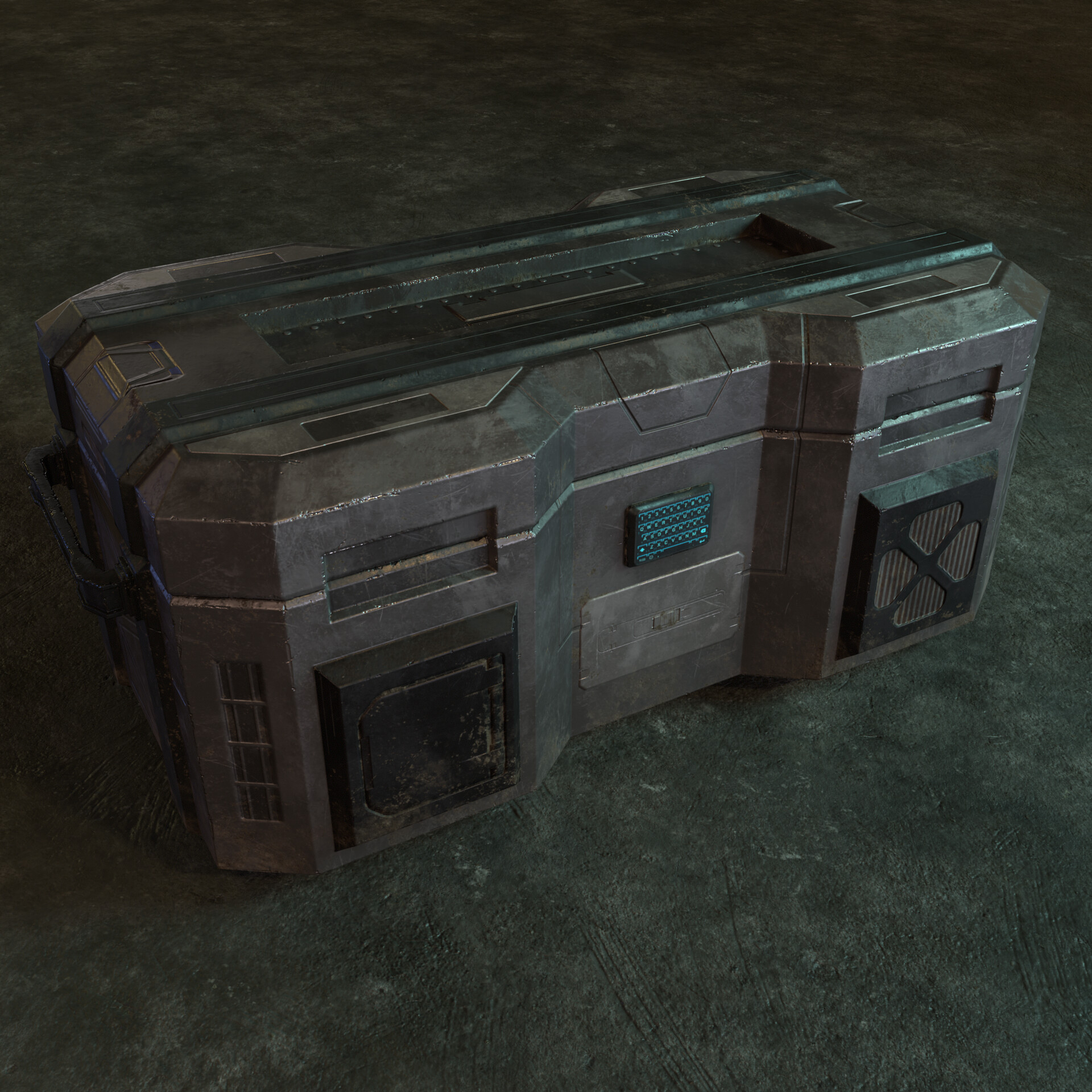 ArtStation - Sci-Fi Container