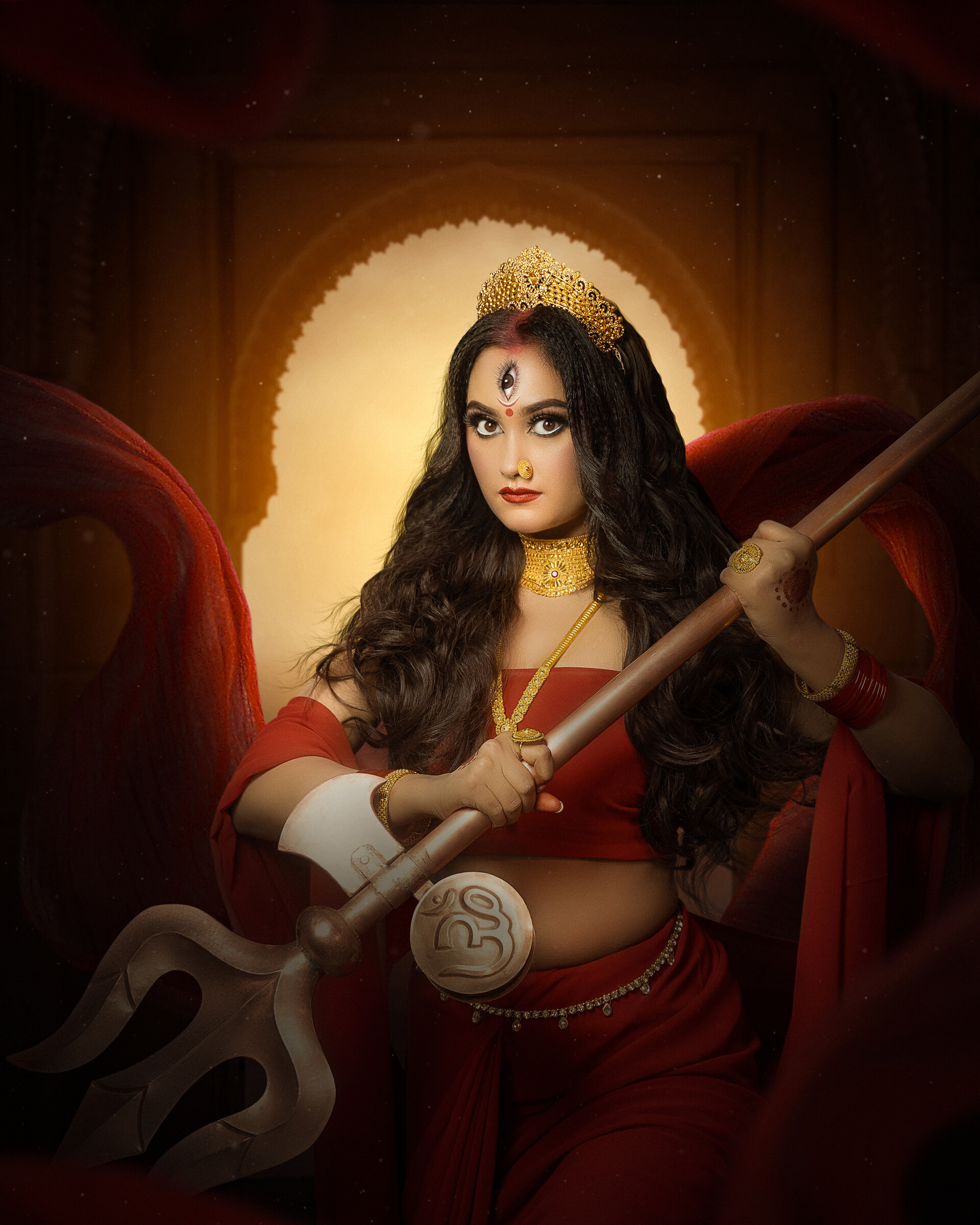 ArtStation - GODDESS DURGA Ft. Reshma Ghimire