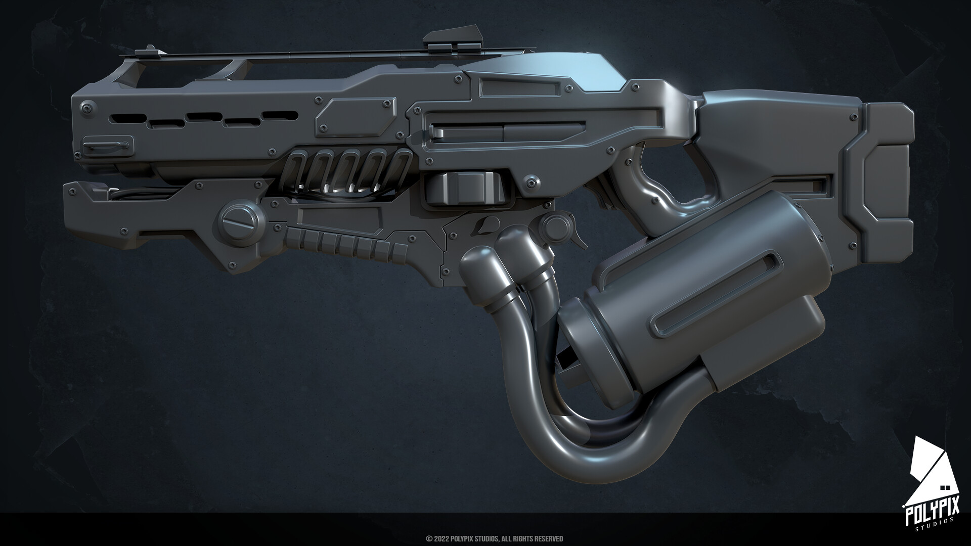 POLYPIX STUDIOS - Polypix Studios - Electro Rifle