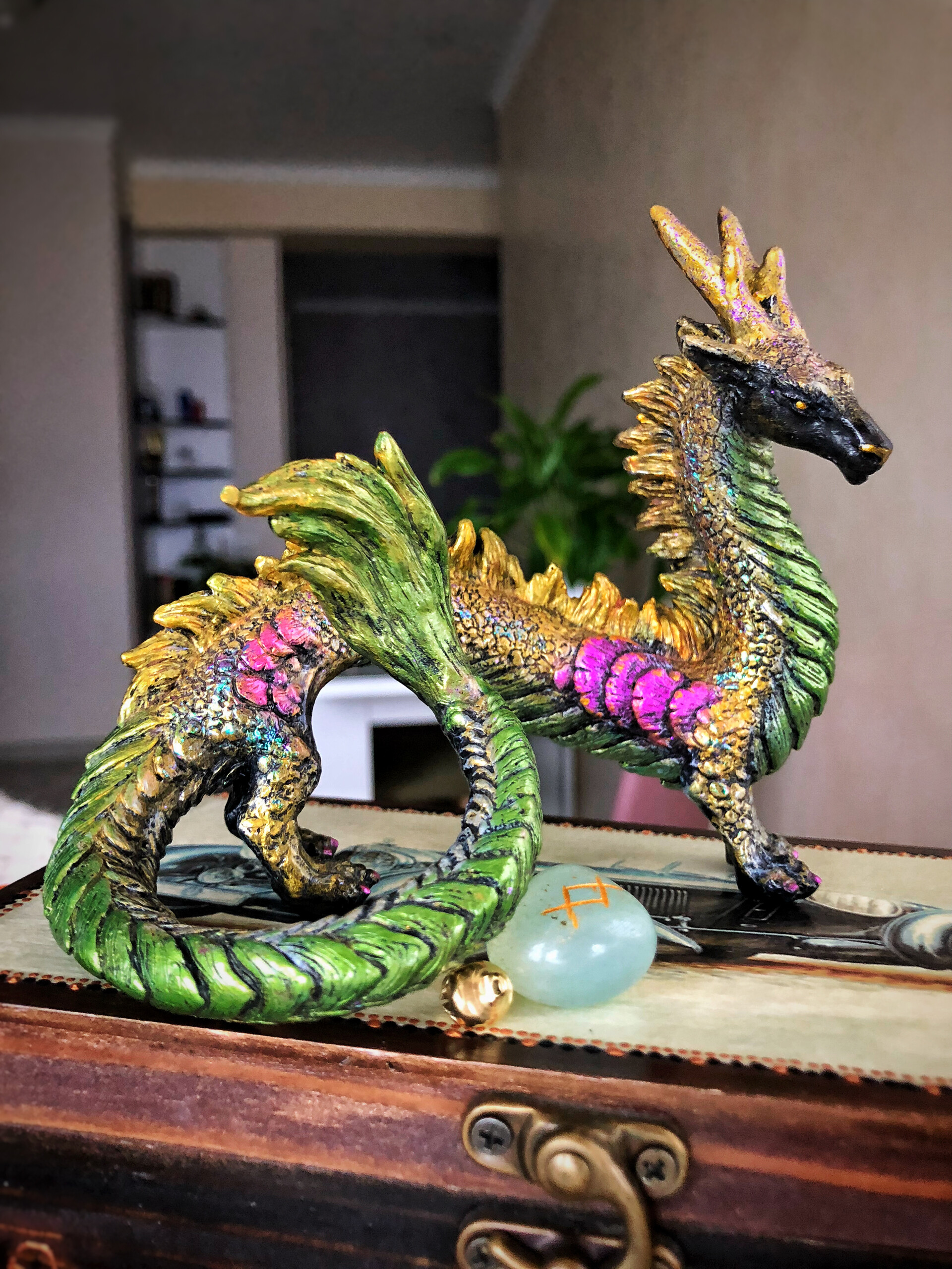 ArtStation - Dragon handmade sculpture