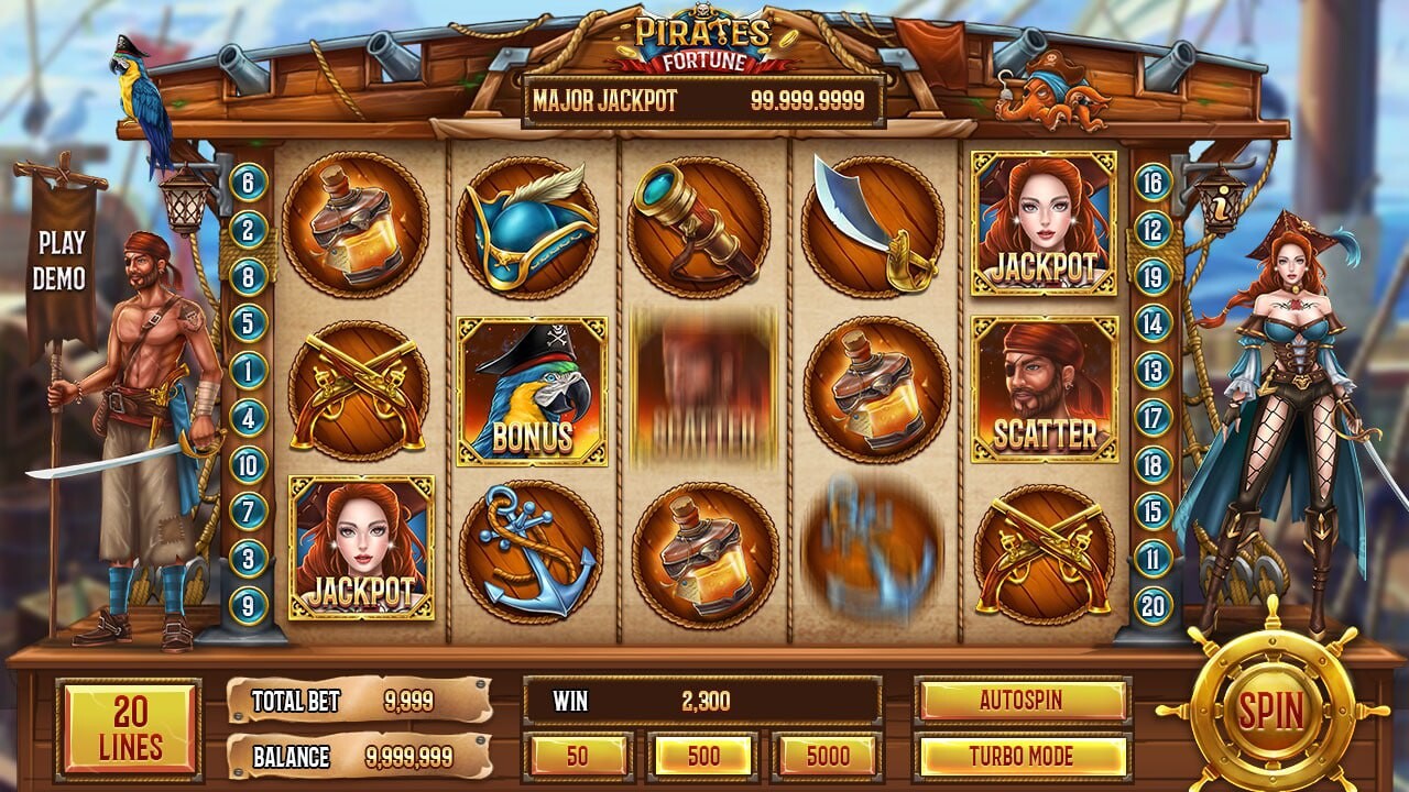 ArtStation - Pirate Game UI