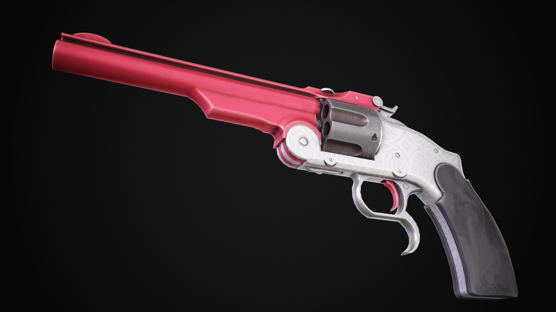 ArtStation - Smith and wesson model 3 "Russian"